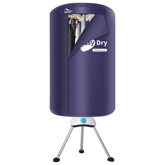 Clothes Dryer, Portable Foldable Drying Machine with Timer, Easy Carry ...