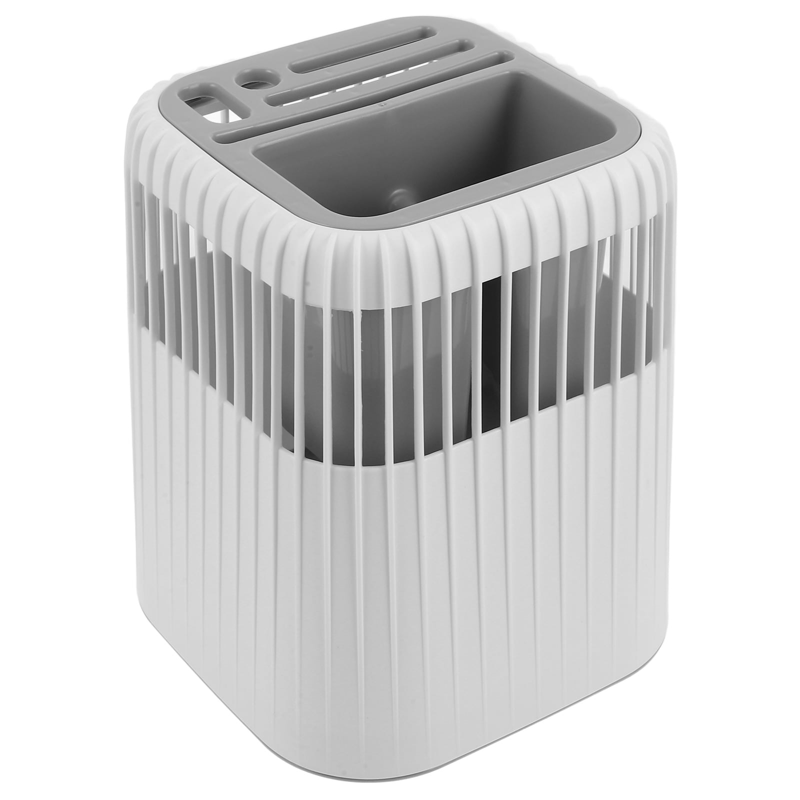 Utensil Drying Rack Silverware Basket For Countertop Plastic Utensil ...