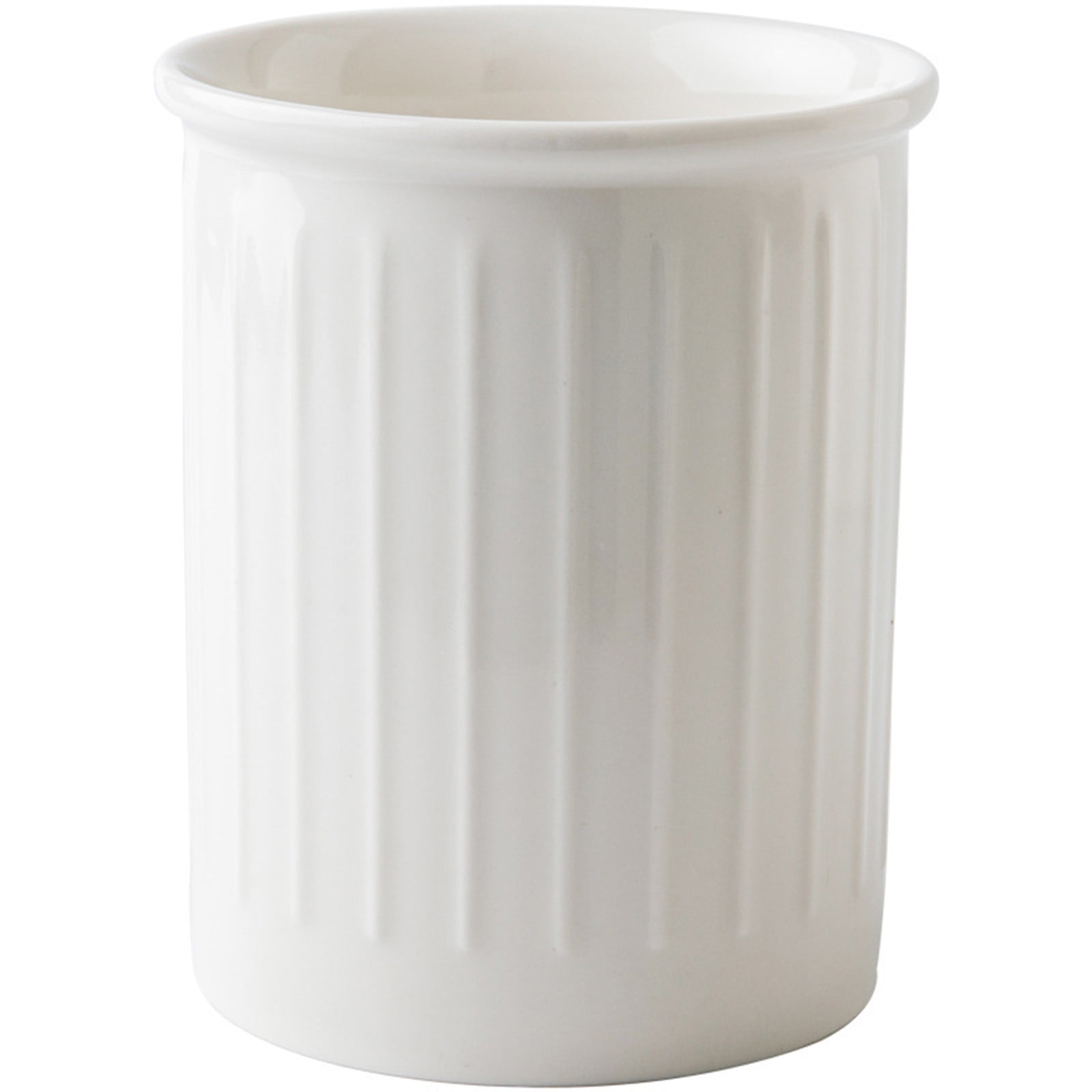 Utensil Holder, Ceramic Stable Utensil Crock for Kitchen Counter ...