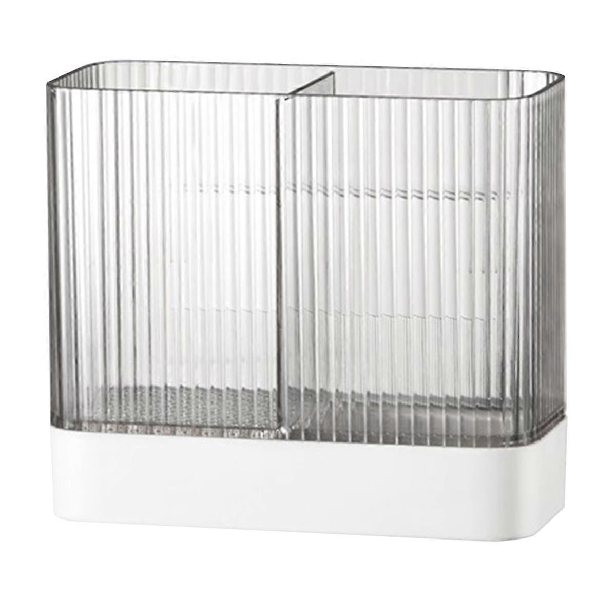 Utensil Holder, Crock Wall Mounted Organizer for Kitchen,White ...