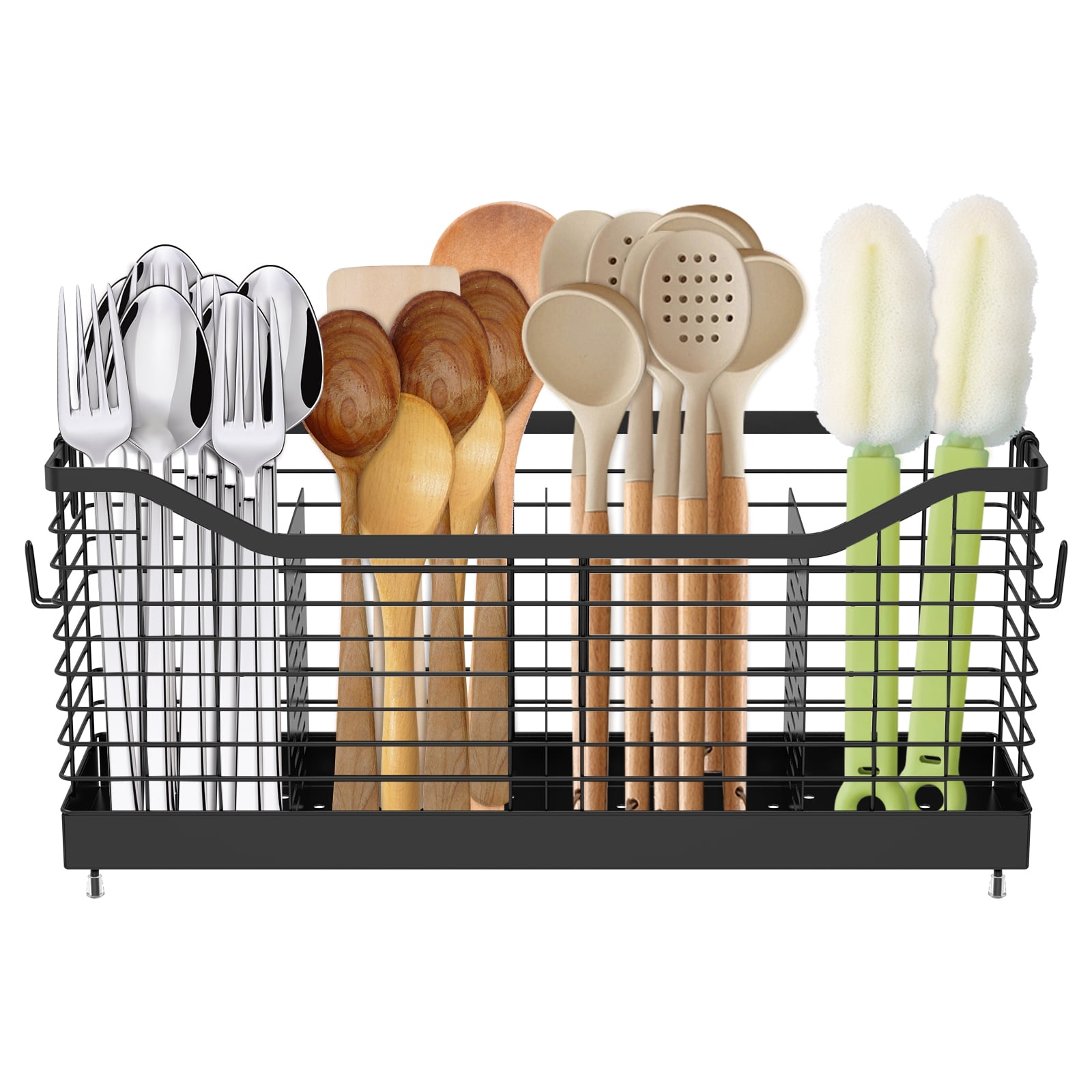 Utensil Holder Metal Counter Utensil Holder Large Capacity Counter ...