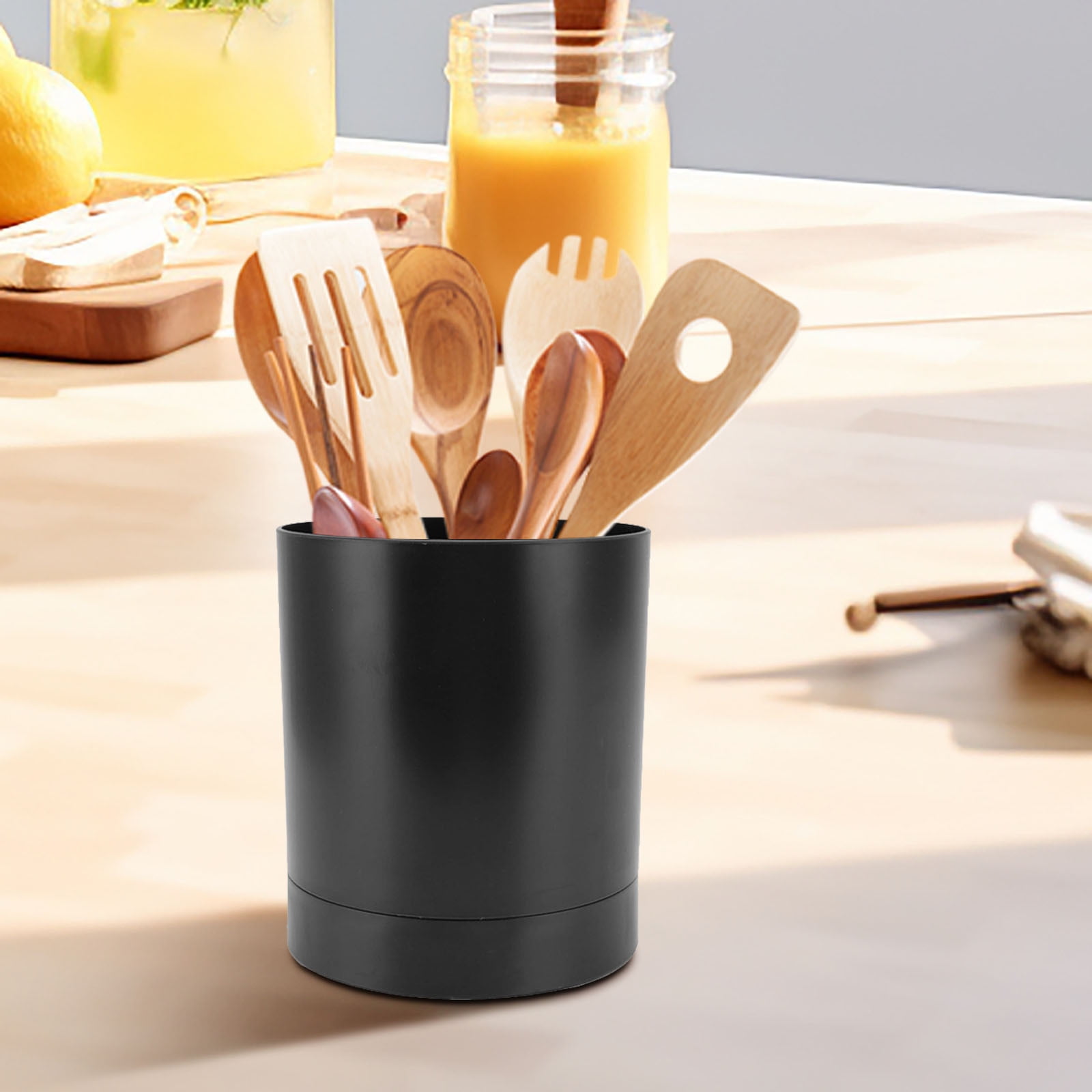 Utensil Holder Rotatable Storage Container Kitchen Ba Sket For Home，360 ...