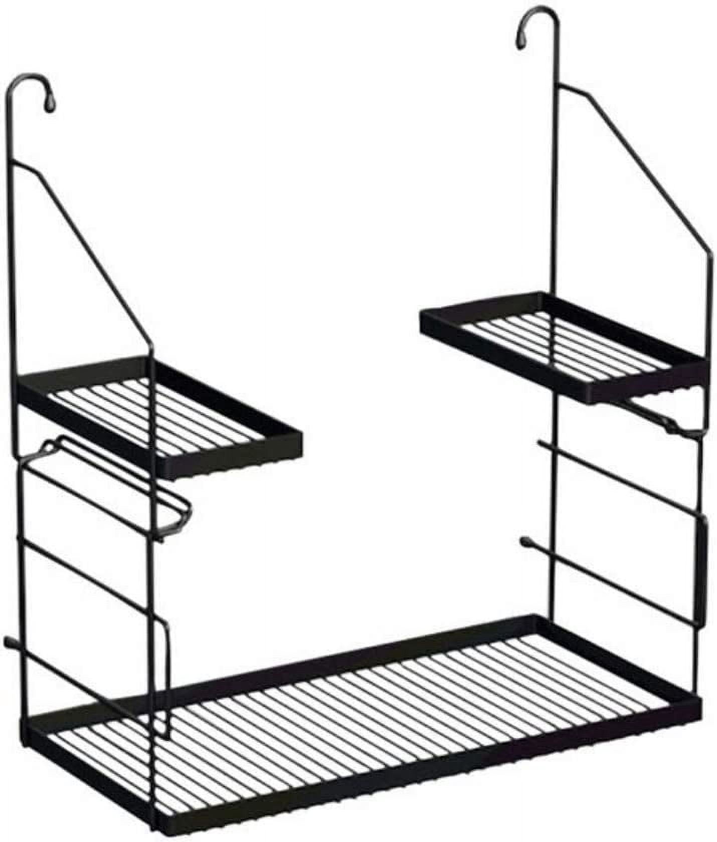 Utensilo Bucket Utility Sink Shelf and Storage Caddy Matte Black ...