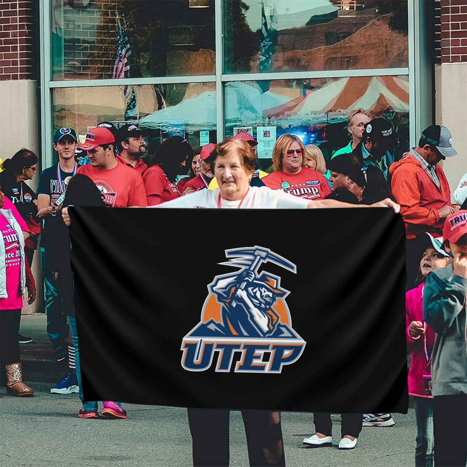 Utep Miners Flag 3x5 Ft Holiday Banner Garden Yard House Flags ...