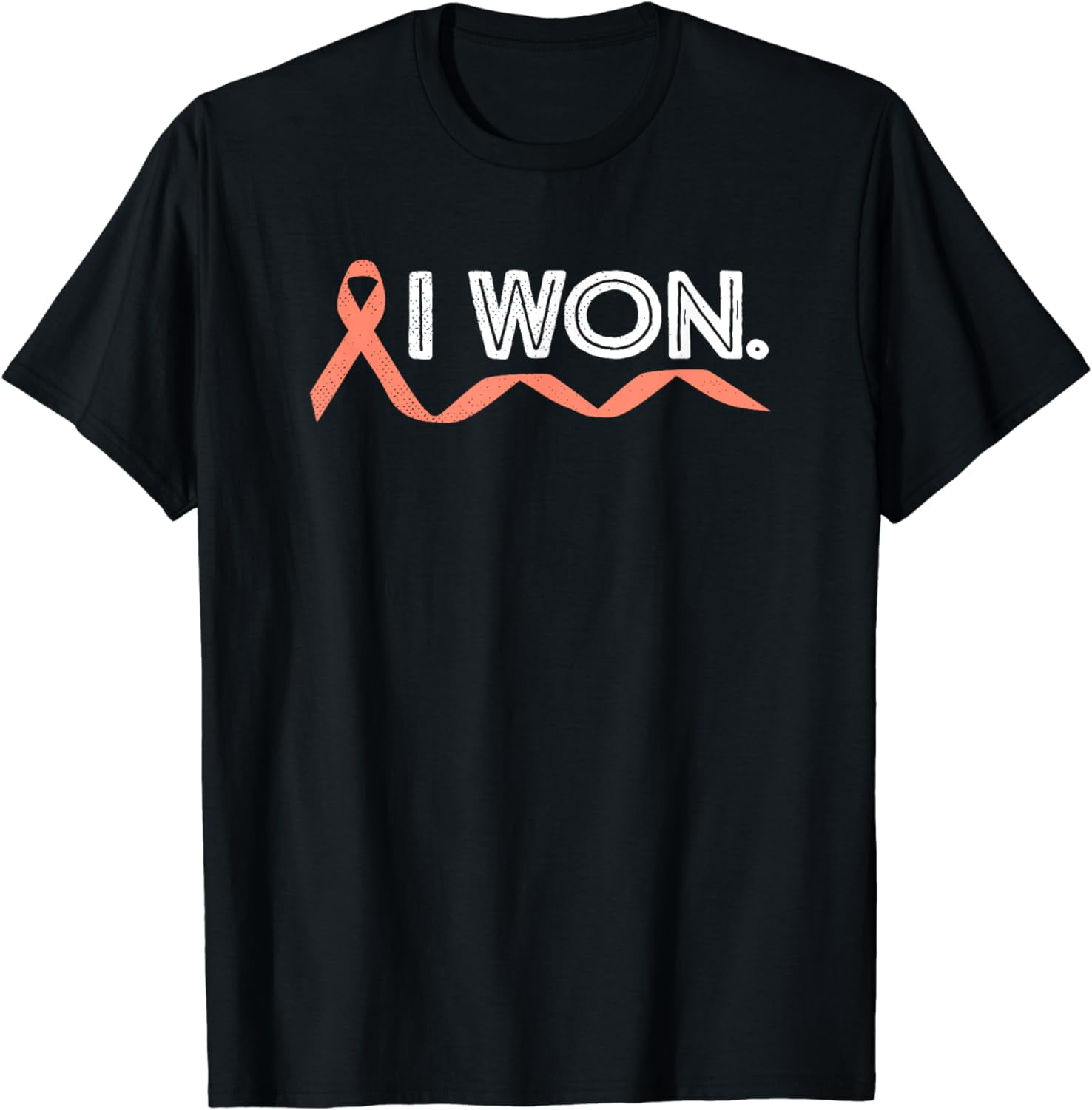 Uterine Cancer I Won Endometrial Cancer Awareness Warrior T-Shirt ...
