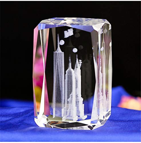 Uterstyle Crystal Statue of Liberty Figurine/Empire State Building ...