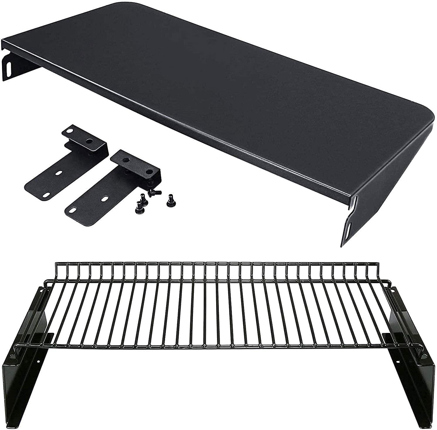 Utheer Grill Warming Rack & Folding Shelf for Traeger 22 Series Pellet ...