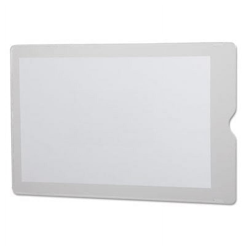 Utili-Jac Heavy-Duty Clear Plastic Envelopes, 5 X 8, 50/box - Walmart ...