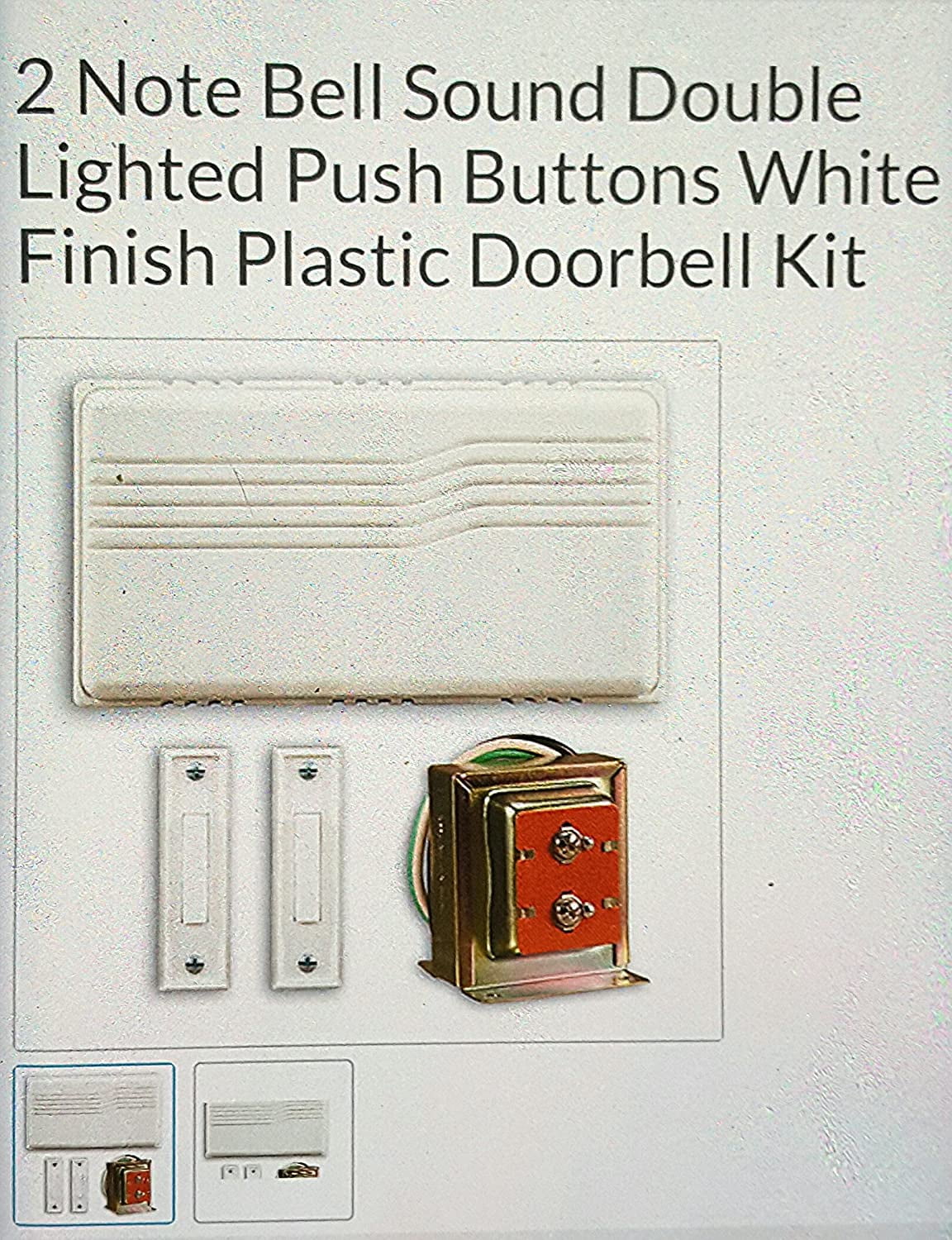 Utilitech UT CONTRACTOR CHIME KIT WHITE - Walmart.com