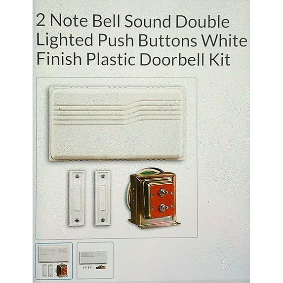 Utilitech UT CONTRACTOR CHIME KIT WHITE - Walmart.com
