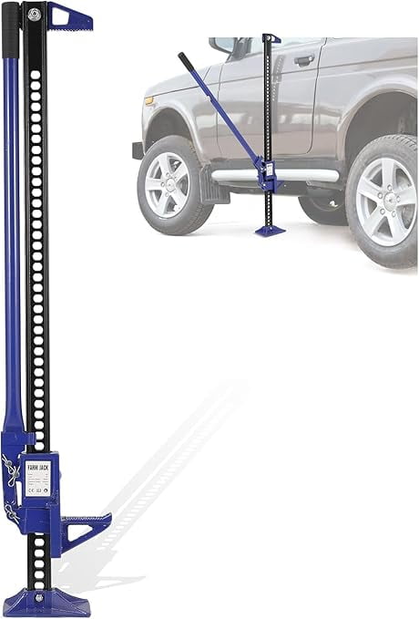 Utility High Lift Farm Jack, 48 Inch Ratcheting Off Road Utility Jack ...