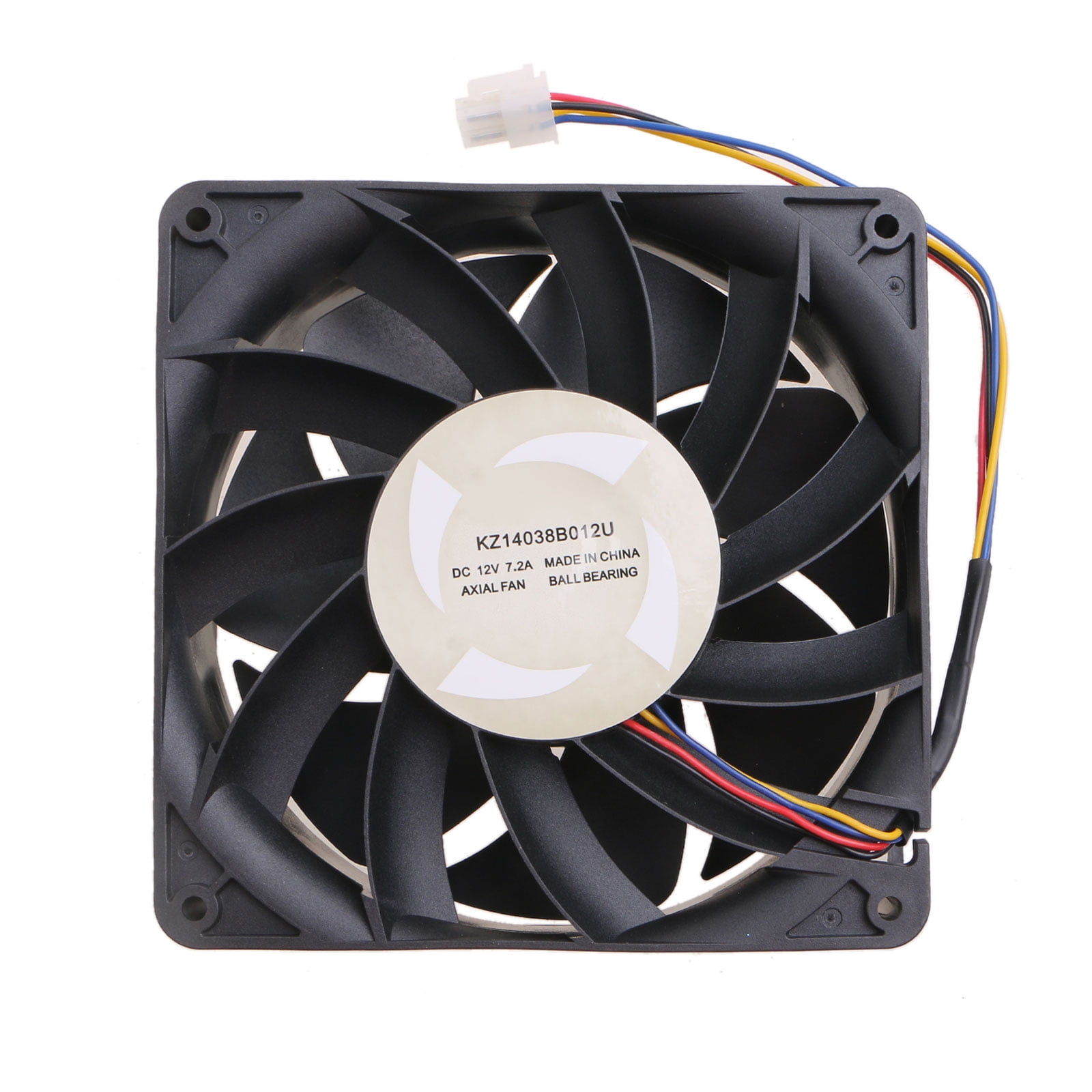 Utility Industry Cooler Fan KZ14038B012U for whatsminer 12V 7.2A 14 for ...