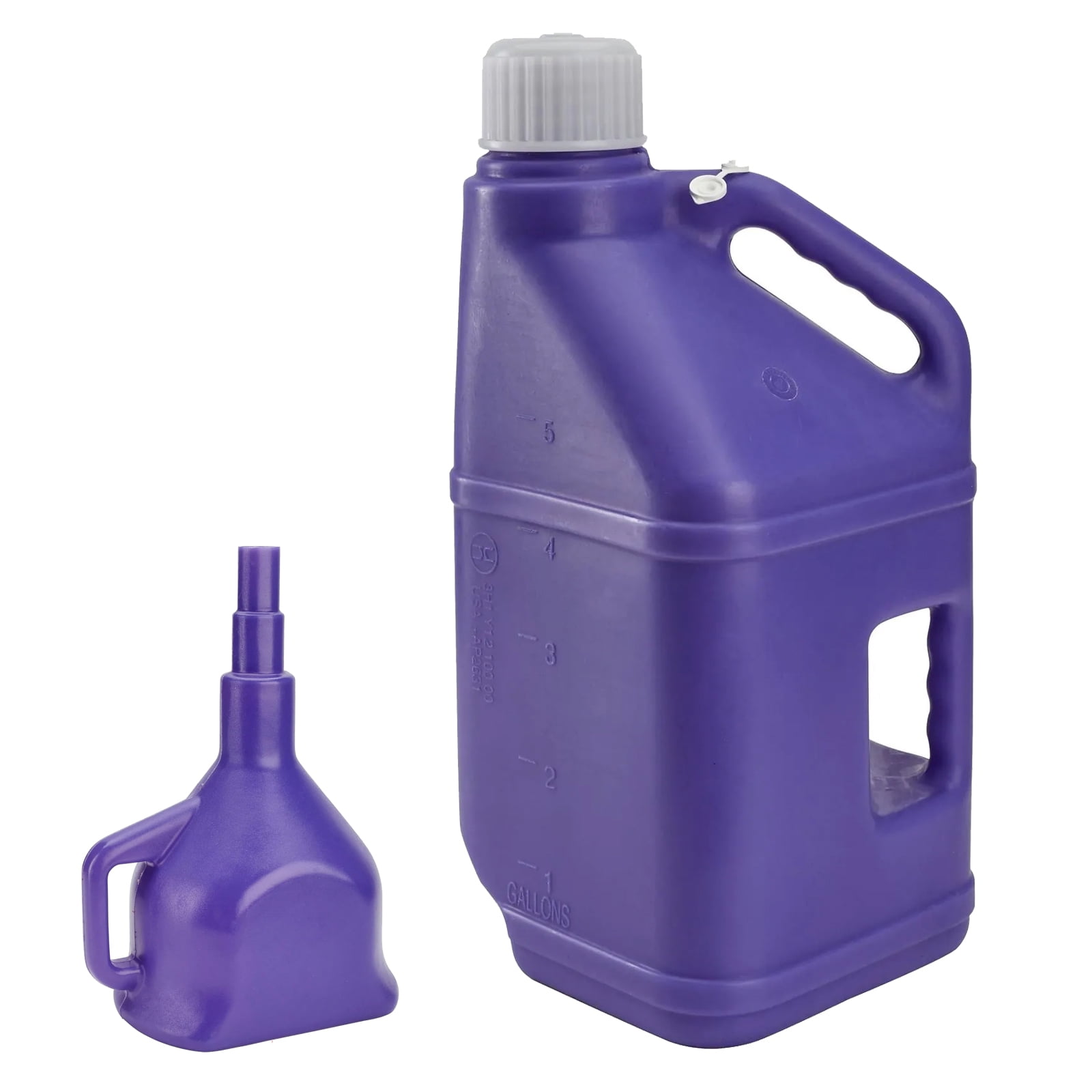 Utility Jug w/Smart Funnel, Purple, 5 Gallon - Walmart.com