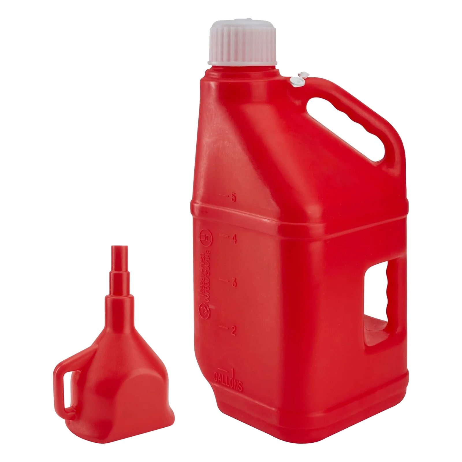 Utility Jug w/Smart Funnel, Red, 5 Gallon - Walmart.com