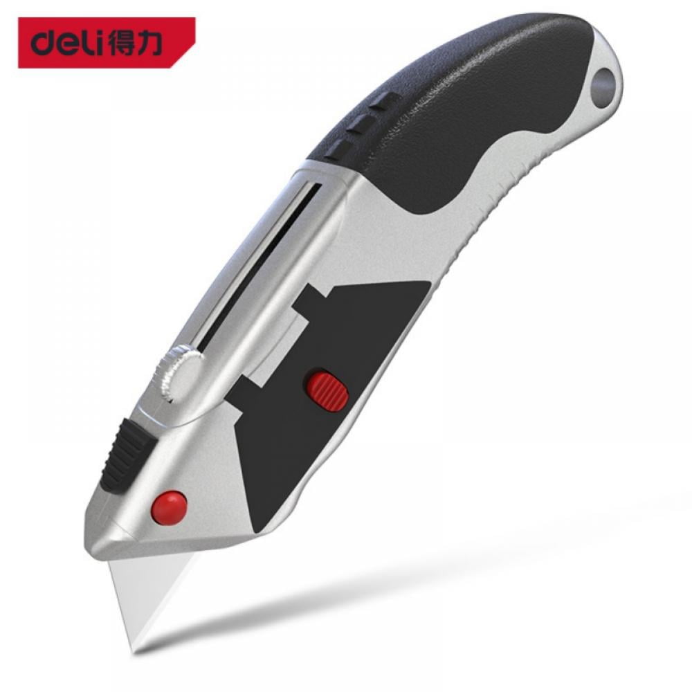 SK5 Heavy Duty Utility Knife, Retractable Box Cutter for Cardboard ...