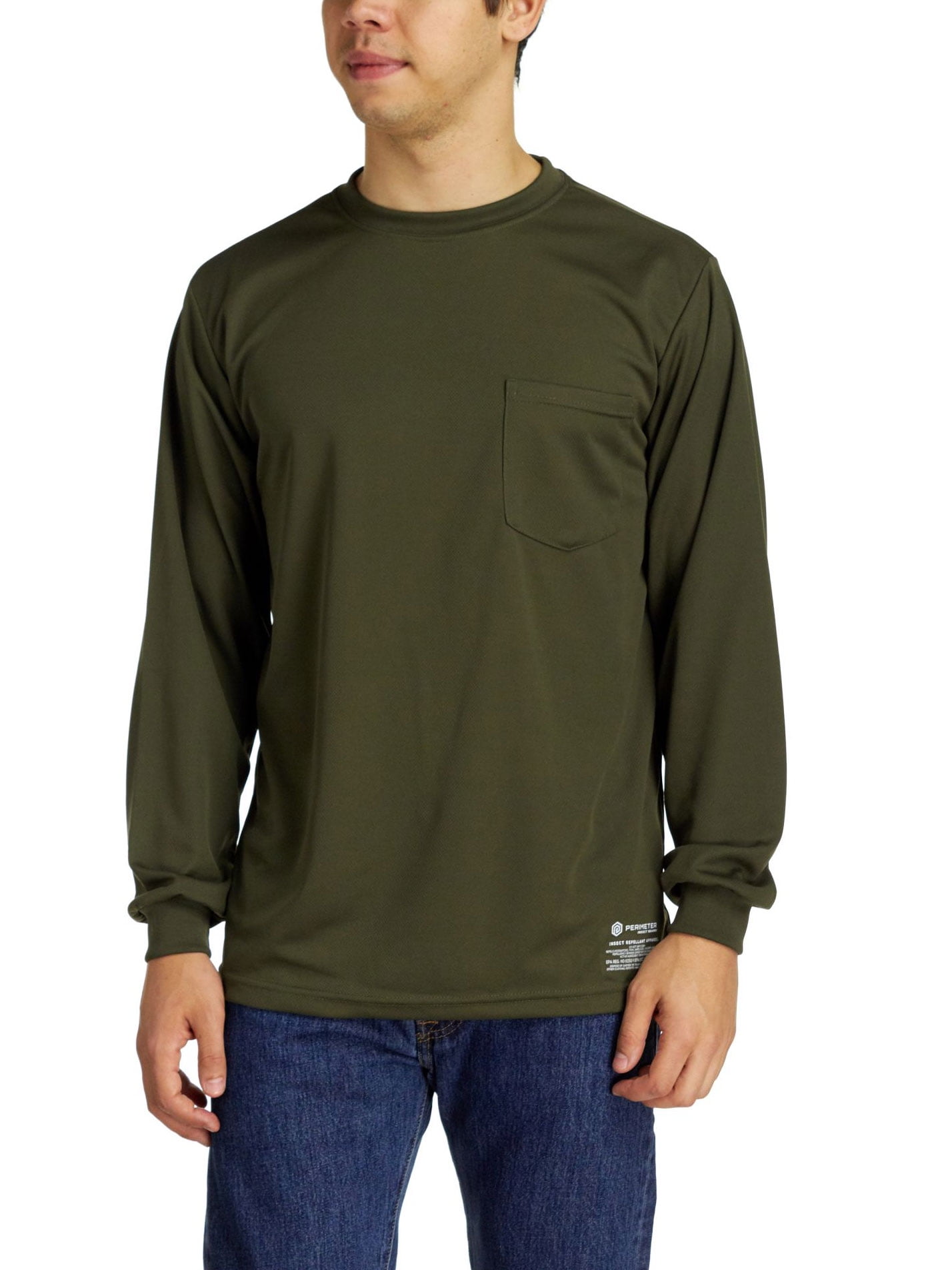 Utility Pro Men's Long Sleeve Tee With Perimeter Insect Guard - Big ...