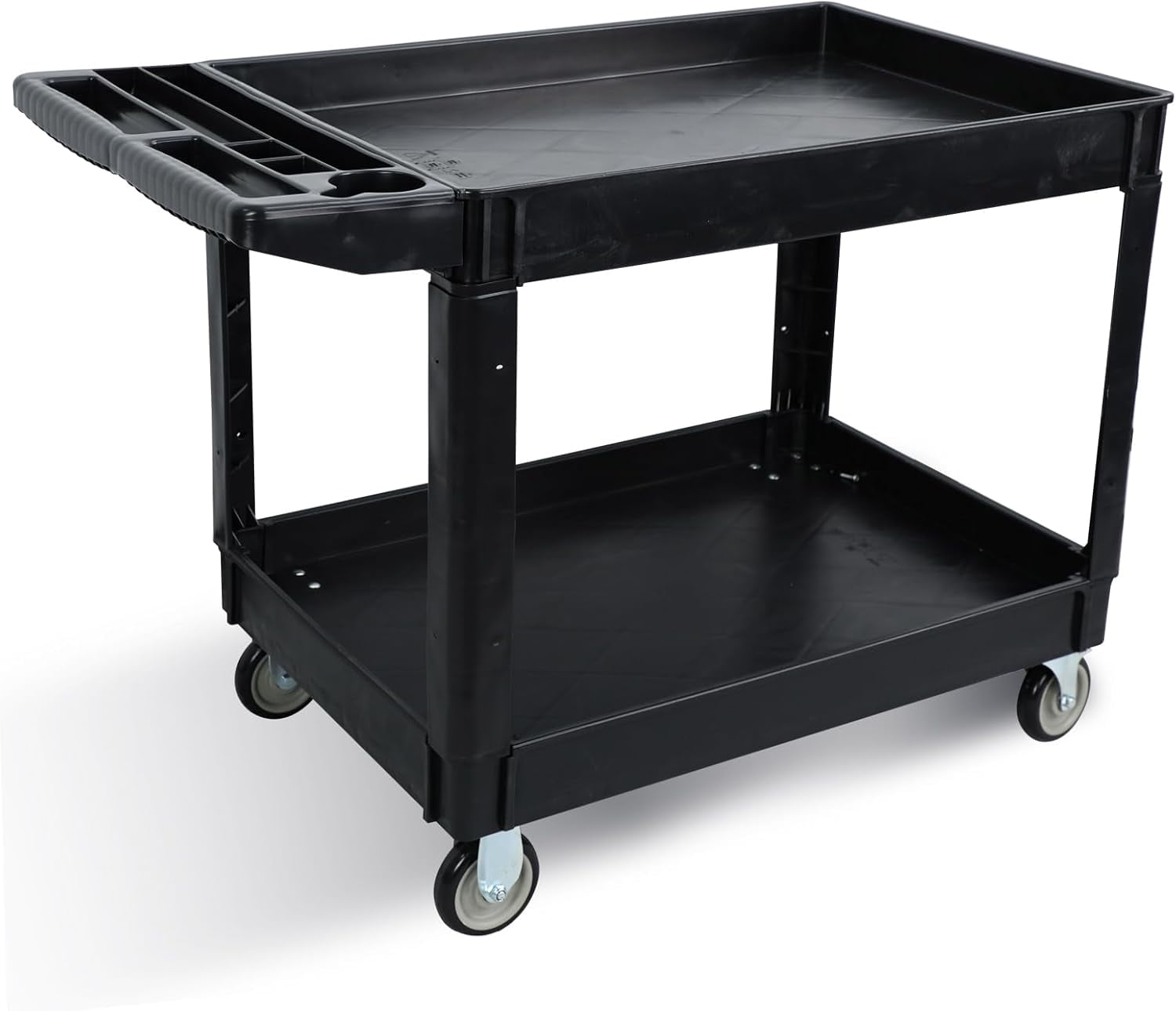 Utility Rolling Tool Cart, 46 x 26-Inch Service Carts Huge Storage W ...