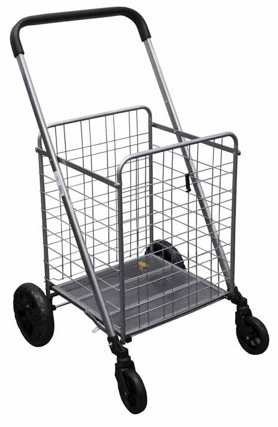 Fred 26 Utility Shopping Cart, Folding, Medium Size, 66lbs Capacity ...