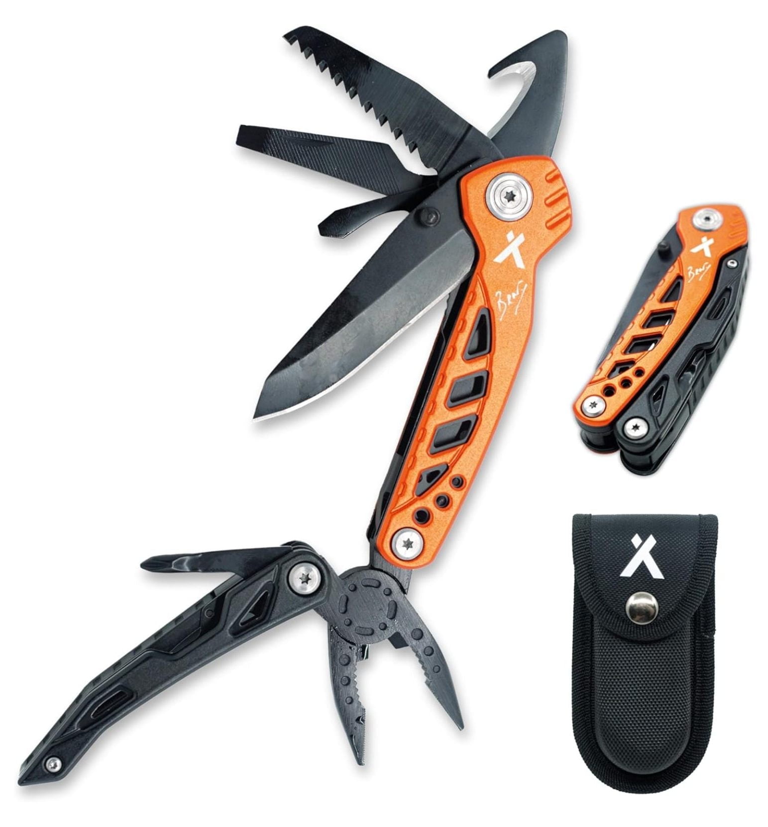 Utility Tool by AOLIGEI, Multitool Pocket Knife For Camping, Hiking, EDC and Survival, with ...