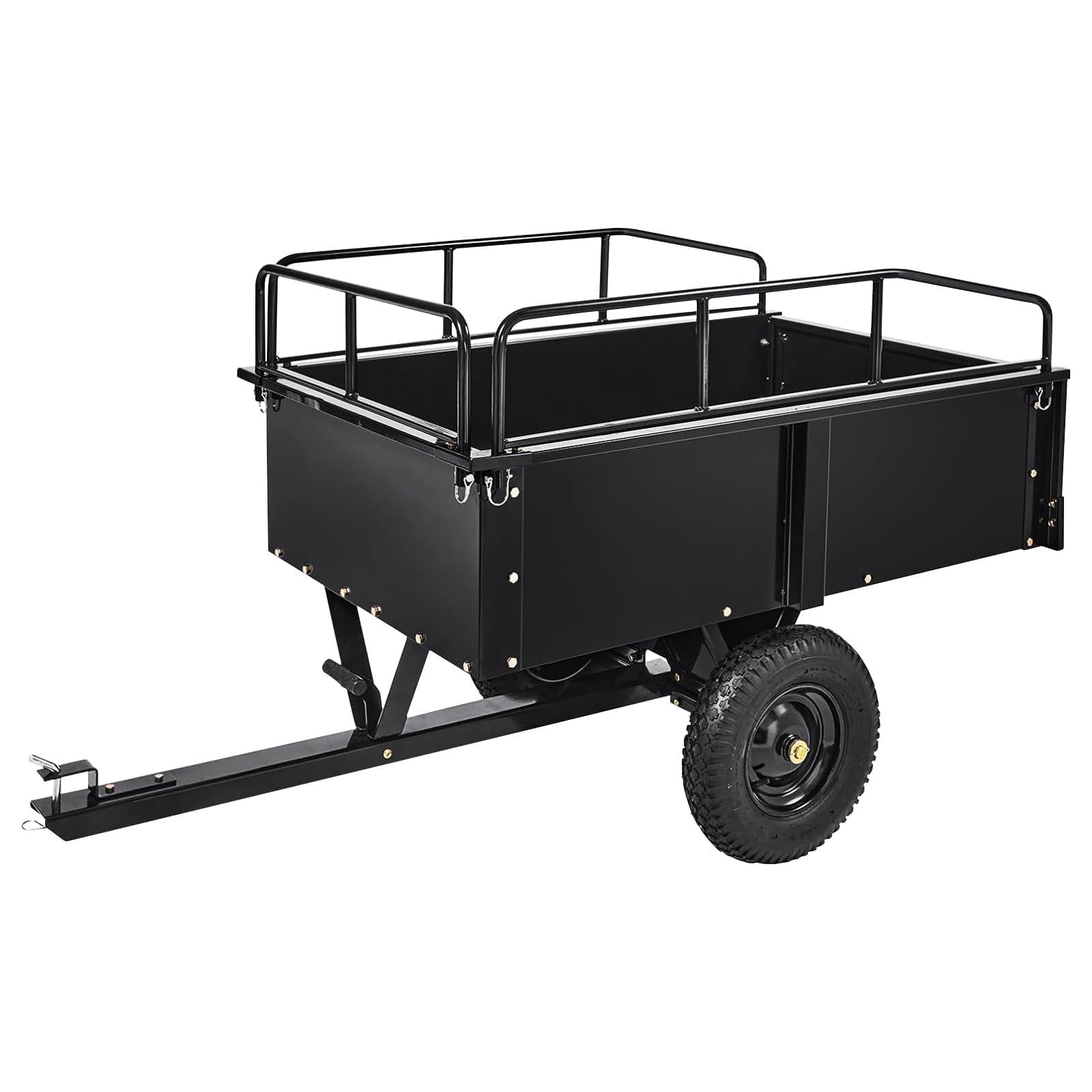 Utility Trailer,Garden Trailer,Trailer for Lawn Mower,Yard Trailer ...