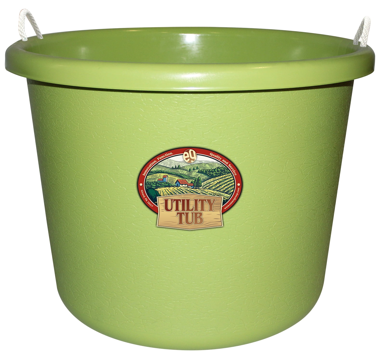 Utility Tub - 17.5 Gallon Bucket - For Maintenance Cleaning Growing and ...