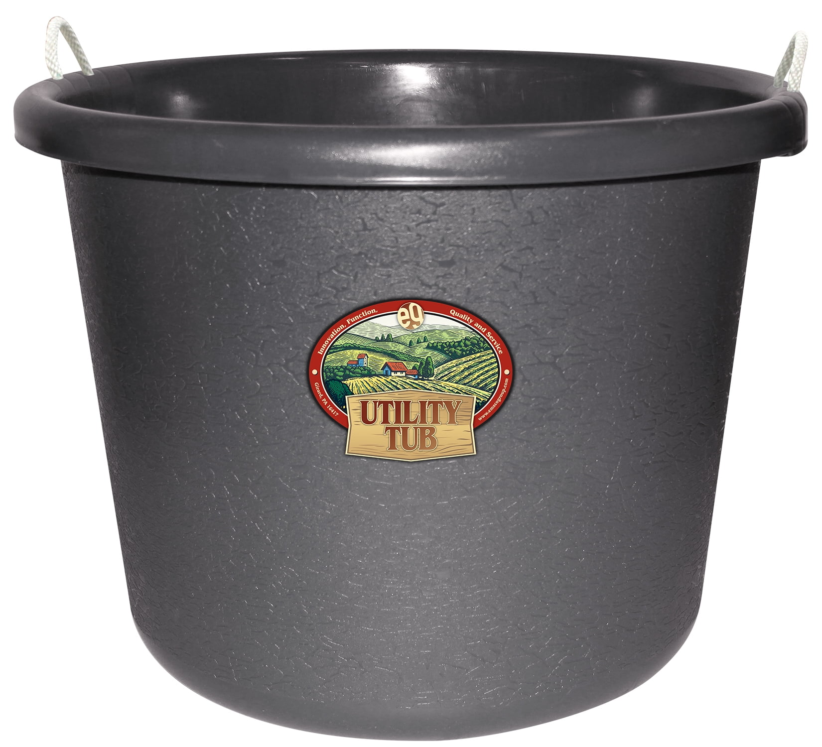 Utility Tub - 17.5 Gallon Bucket - For Maintenance Cleaning Growing and ...