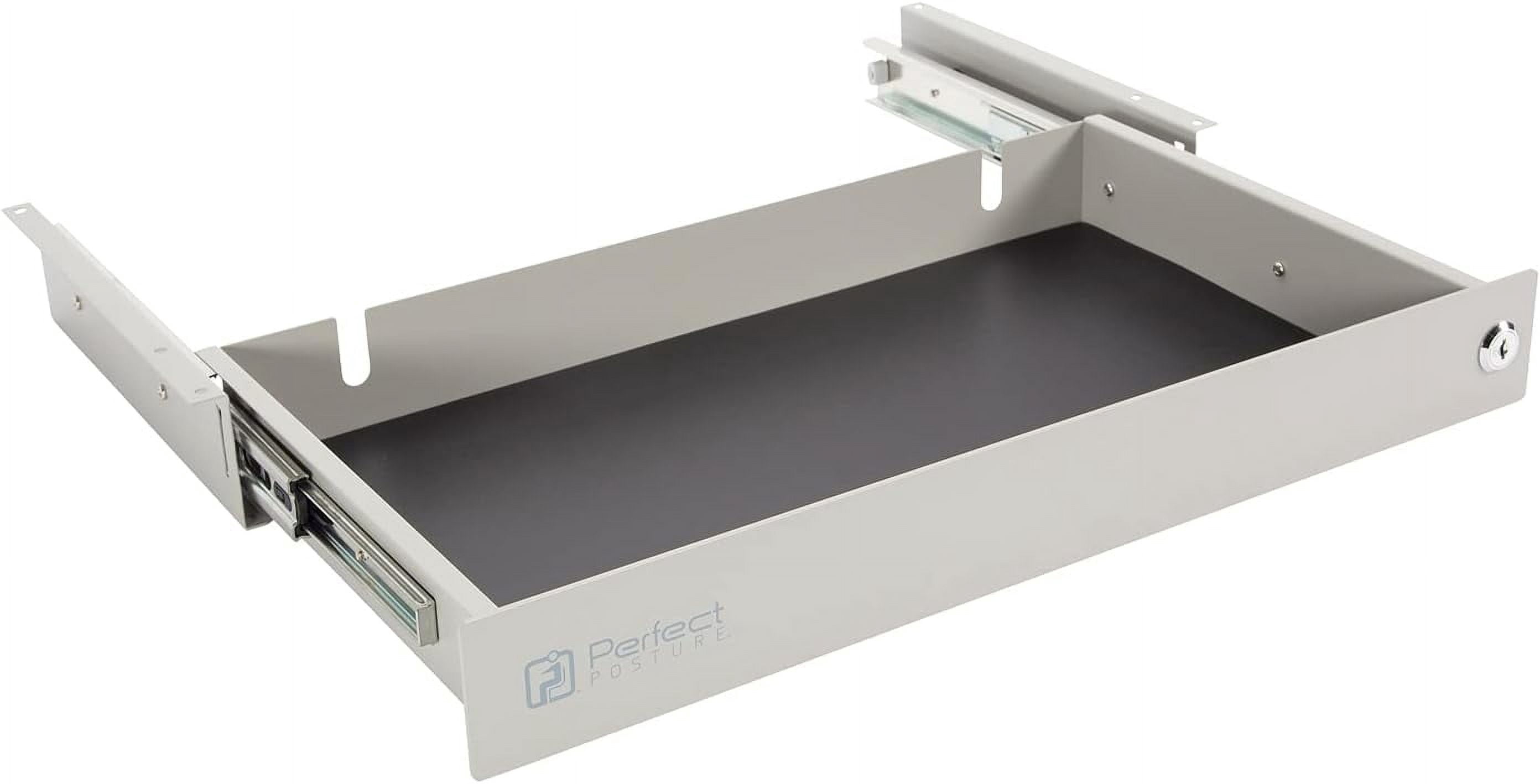 Utility Under Desk Drawer, Large Perfect Posture Drawer with Lock for ...