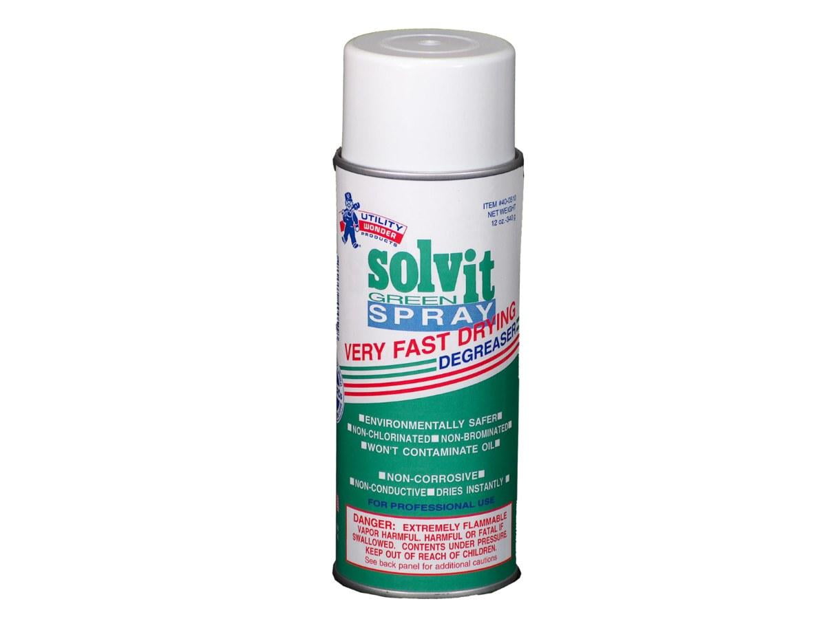 Utility Wonder 40-0510 12oz Aerosol Solvit Green Fast Drying Degreaser ...