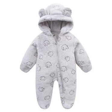 Bysome Toddler Boys Coats Newborn Infant Baby Girls Winter Warm Snowsuit Bear Ears Hooded ...