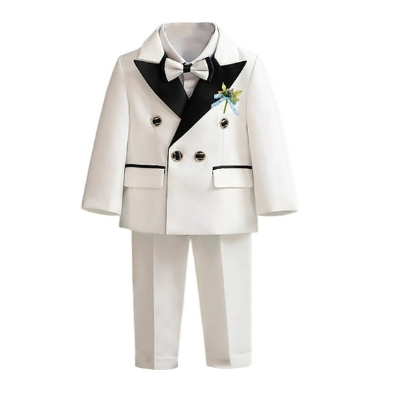 Utlike Boys Outfit 2 Piece Set Formal Occasions Suit Set Flower Girl ...