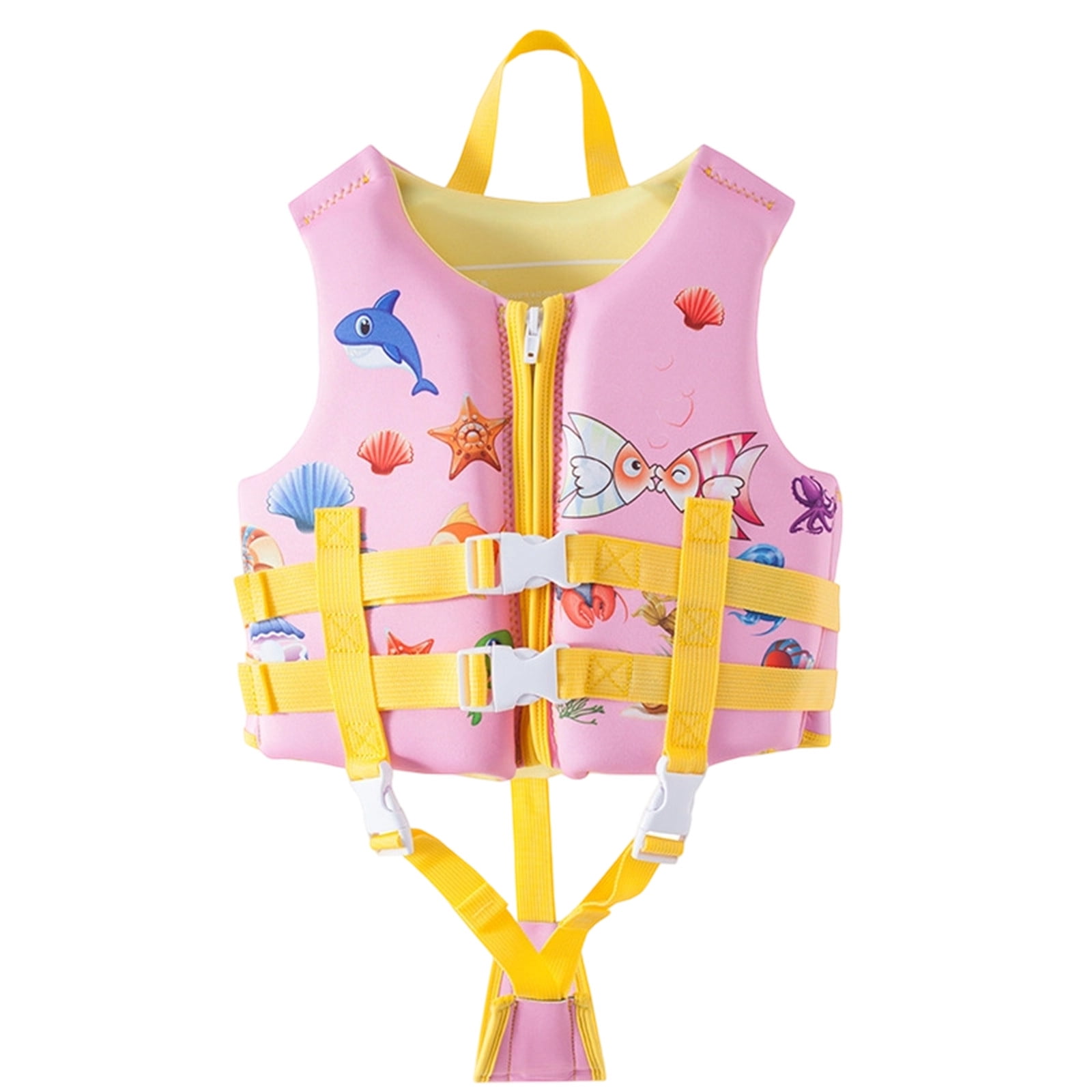 Utlike Girls Bathing Suit Swim Vest For Kids - With Adjustable Safety ...