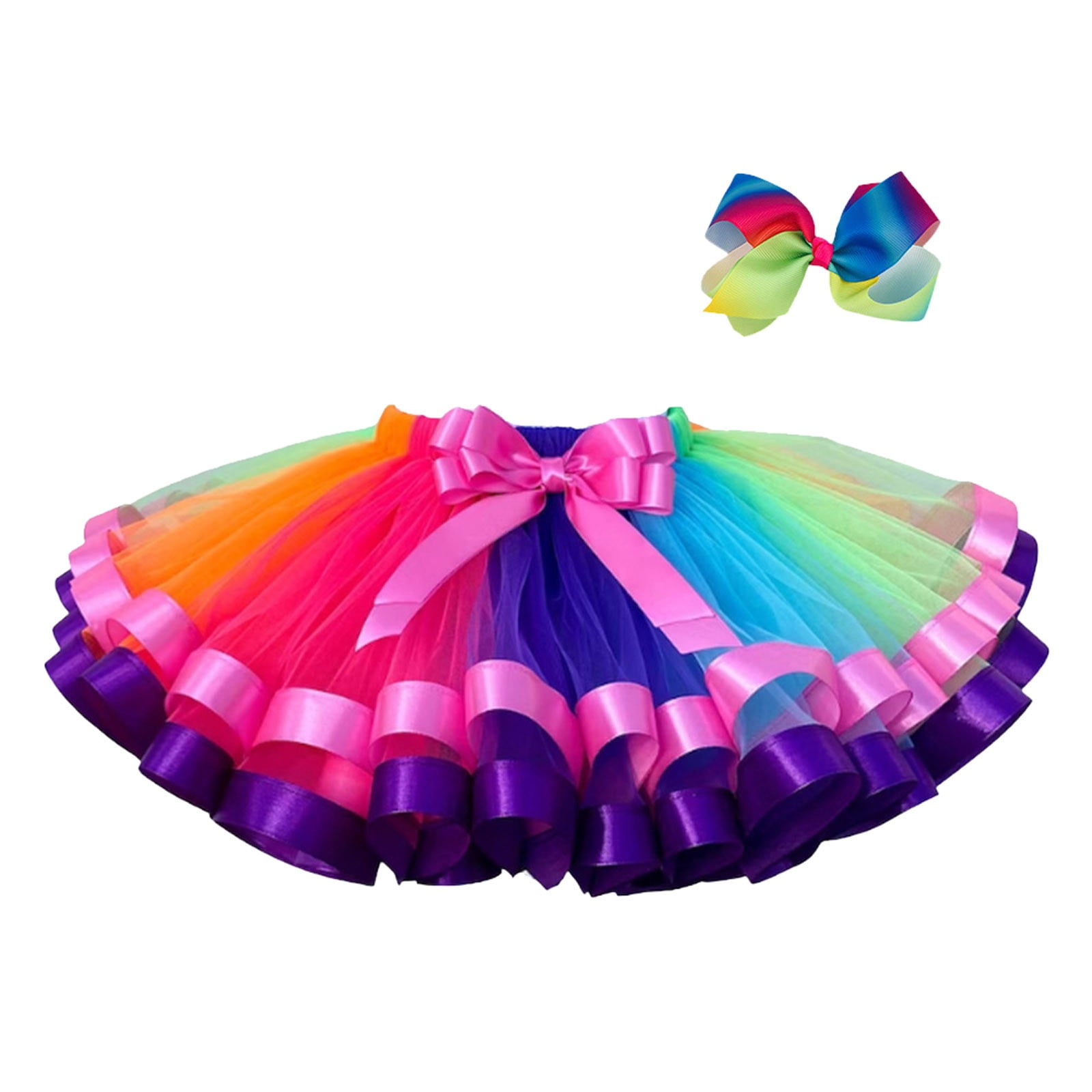 Utlike Girls Skirts Double Mesh Tutu Tulle Skirt Animal Series Stage ...