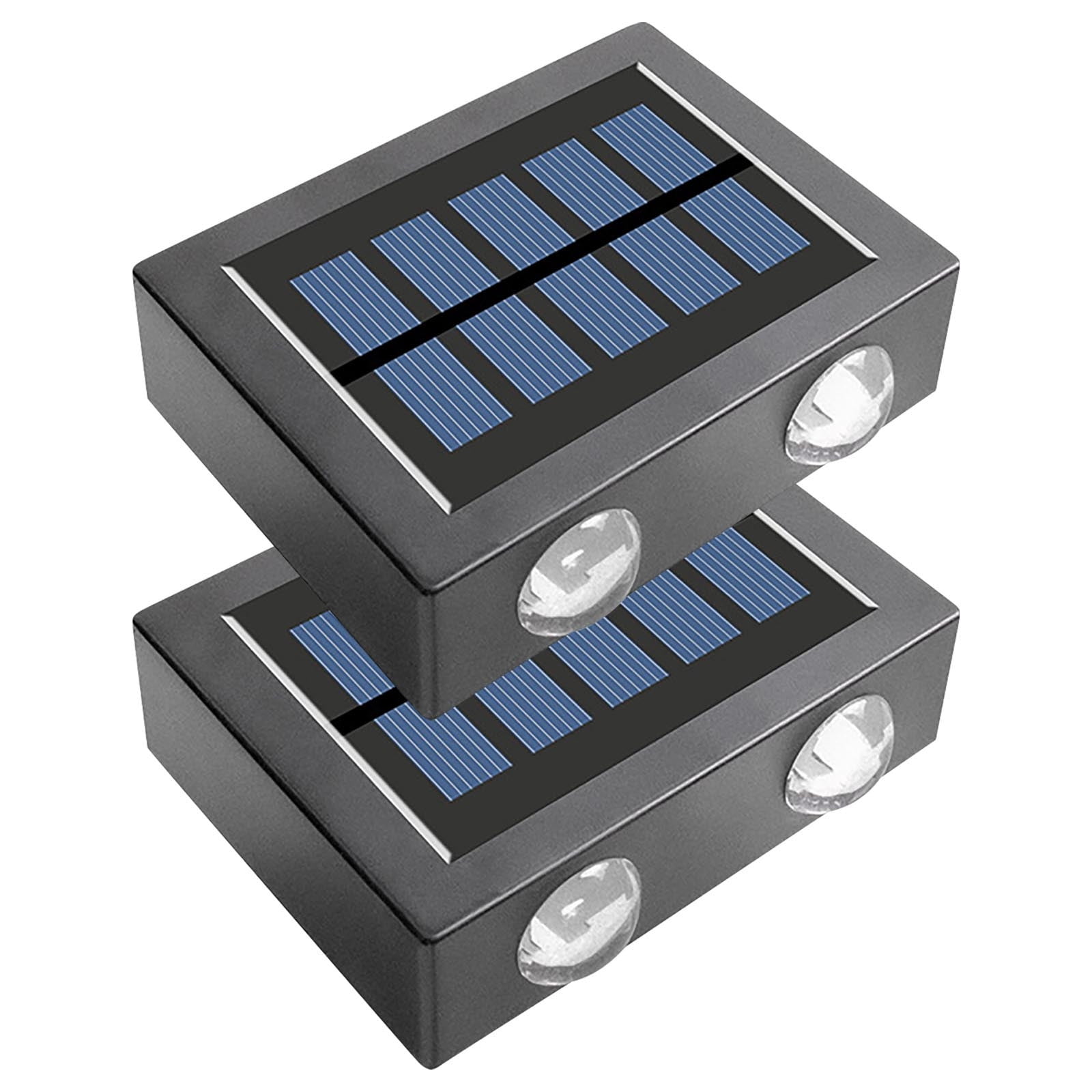 Utoimkio 2 Pack Outdoor Security Solar Lights Solar Wall Light,Up and ...
