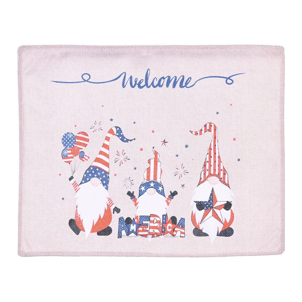 Utoimkio 4th of July Decorations Placemats 12x16 Inches Memorial Day ...
