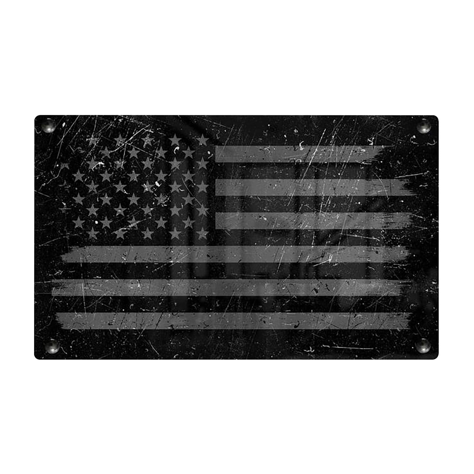 Utoimkio American Flag Mental Independence Day Memorial Day Metal Sign ...