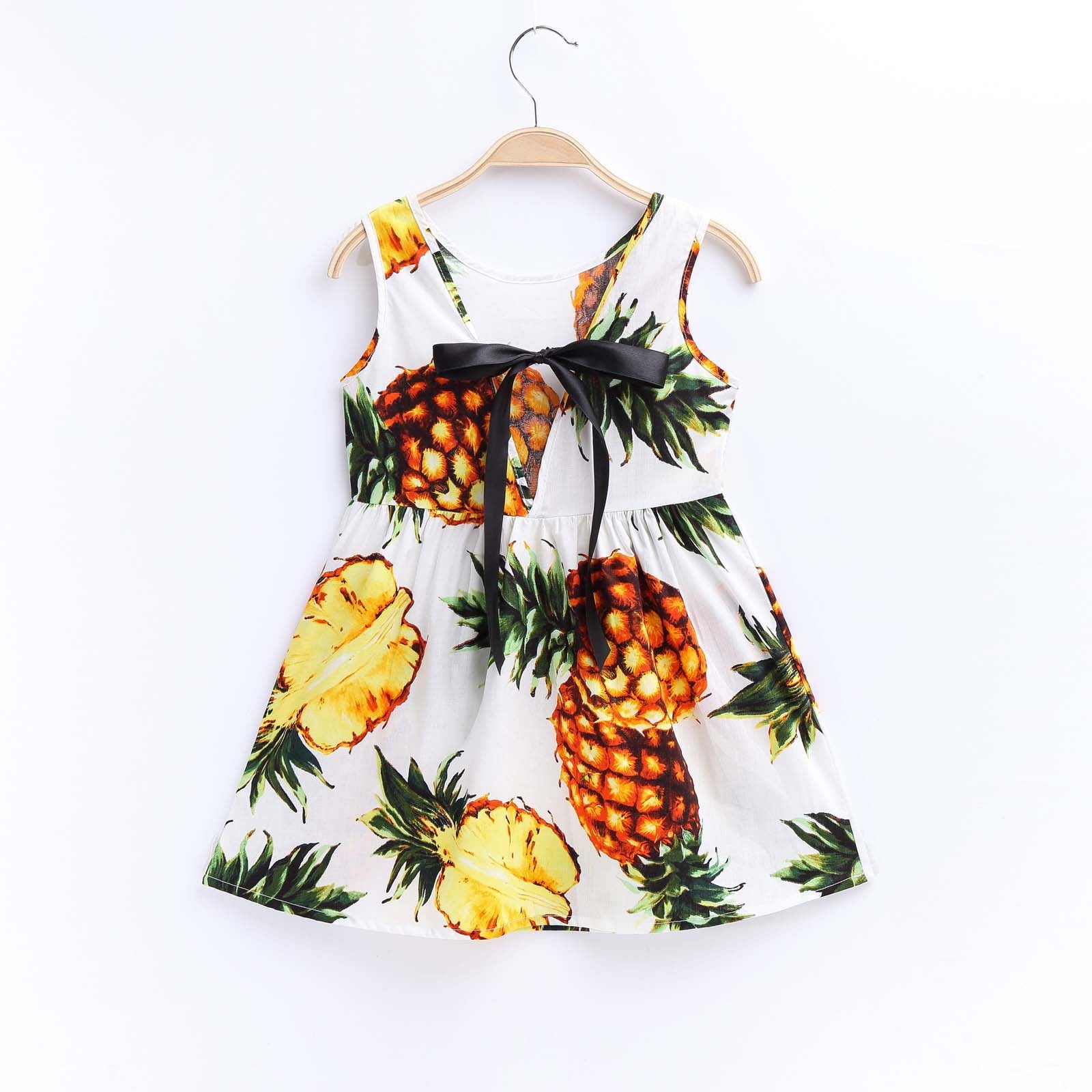 Utoimkio Baby Girl Dresses Sleeveless Casual Dresses for Girls Toddler Kids Baby Girl Summer ...