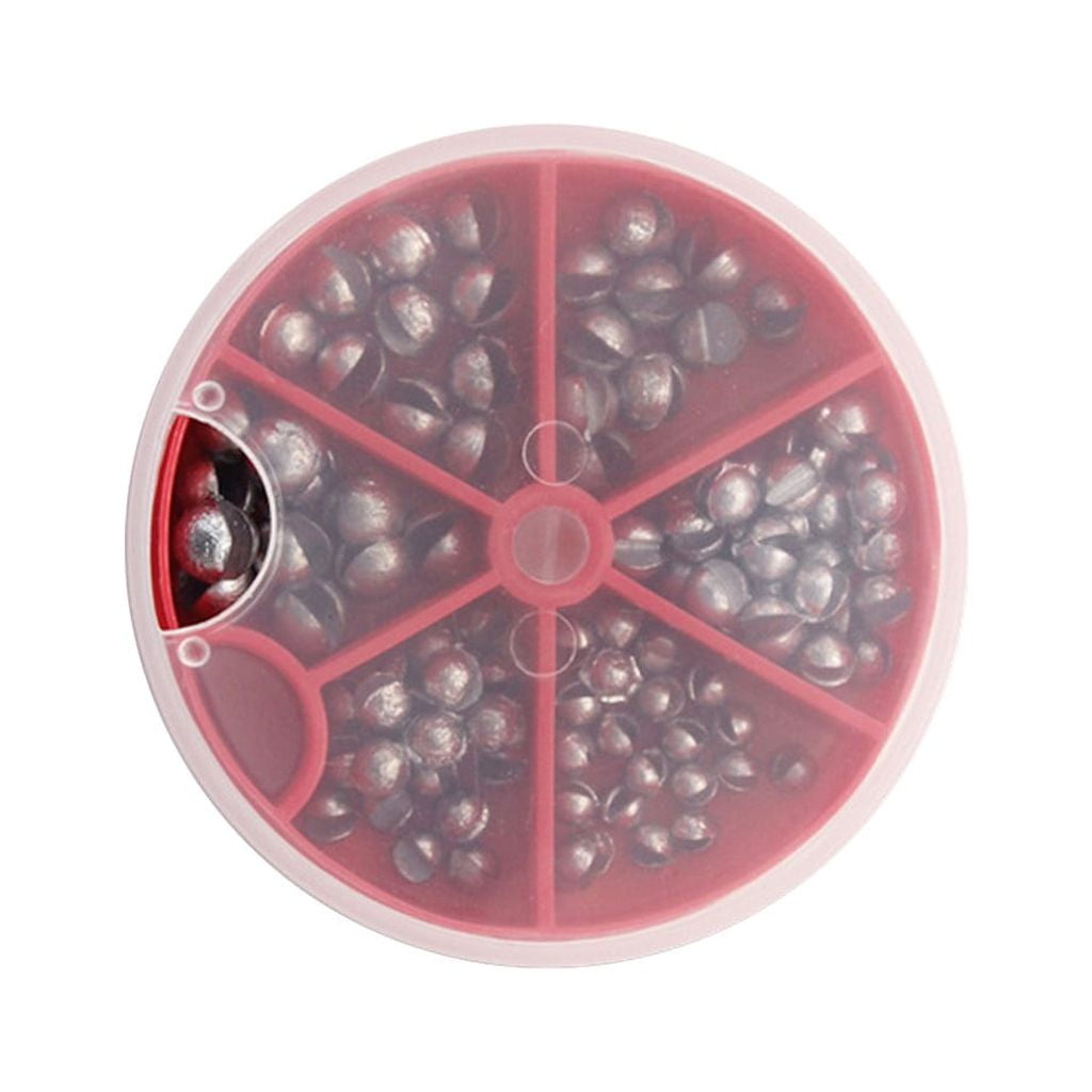 Utoimkio 100 Pcs Fishing Weights Sinkers Premium Split Shot Fishing ...