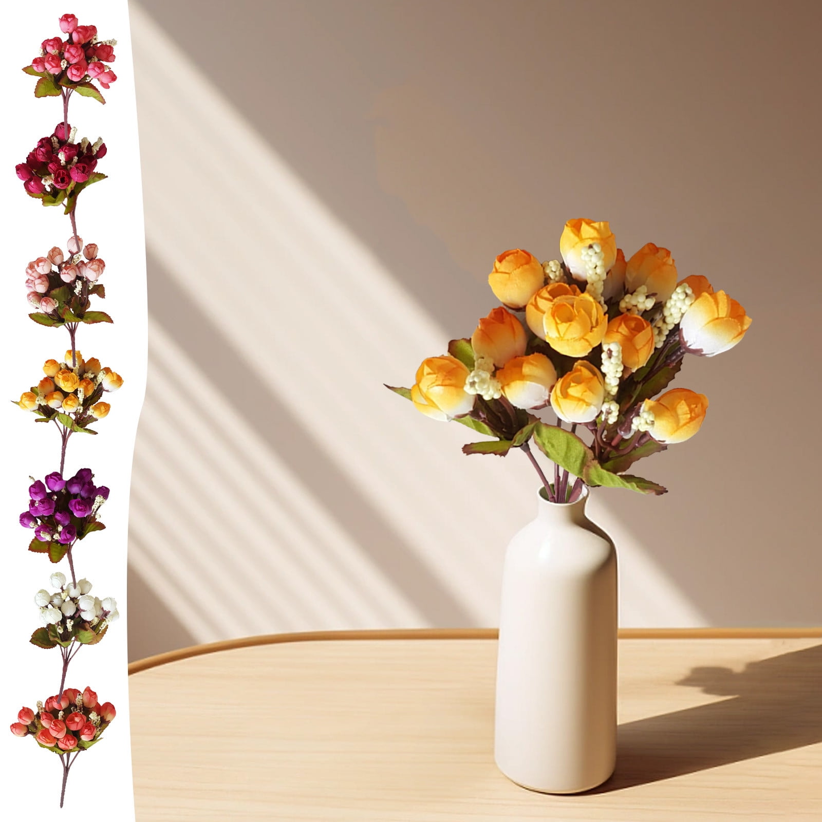 Utoimkio Artificial Chamomile Bud Flowers Combination Bouquets ...