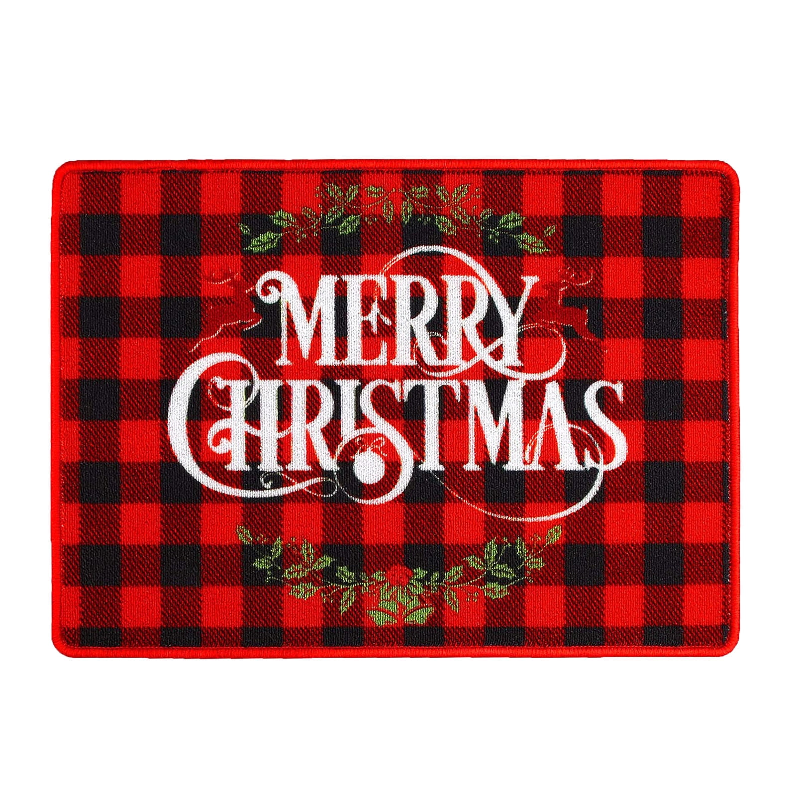 Utoimkio Clearance! Christmas Cotton Buffalo Check Rug Buffalo Plaid ...