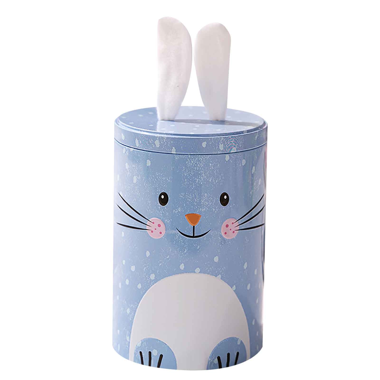 Utoimkio Easter Rabbit Cookie Jar Decorative Candy Jar with Lid Modern ...