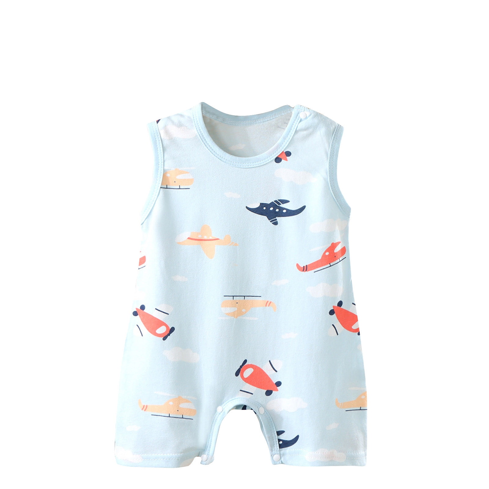Utoimkio Infant Newborn Baby Boys Girls Cotton Linen Romper Summer One ...