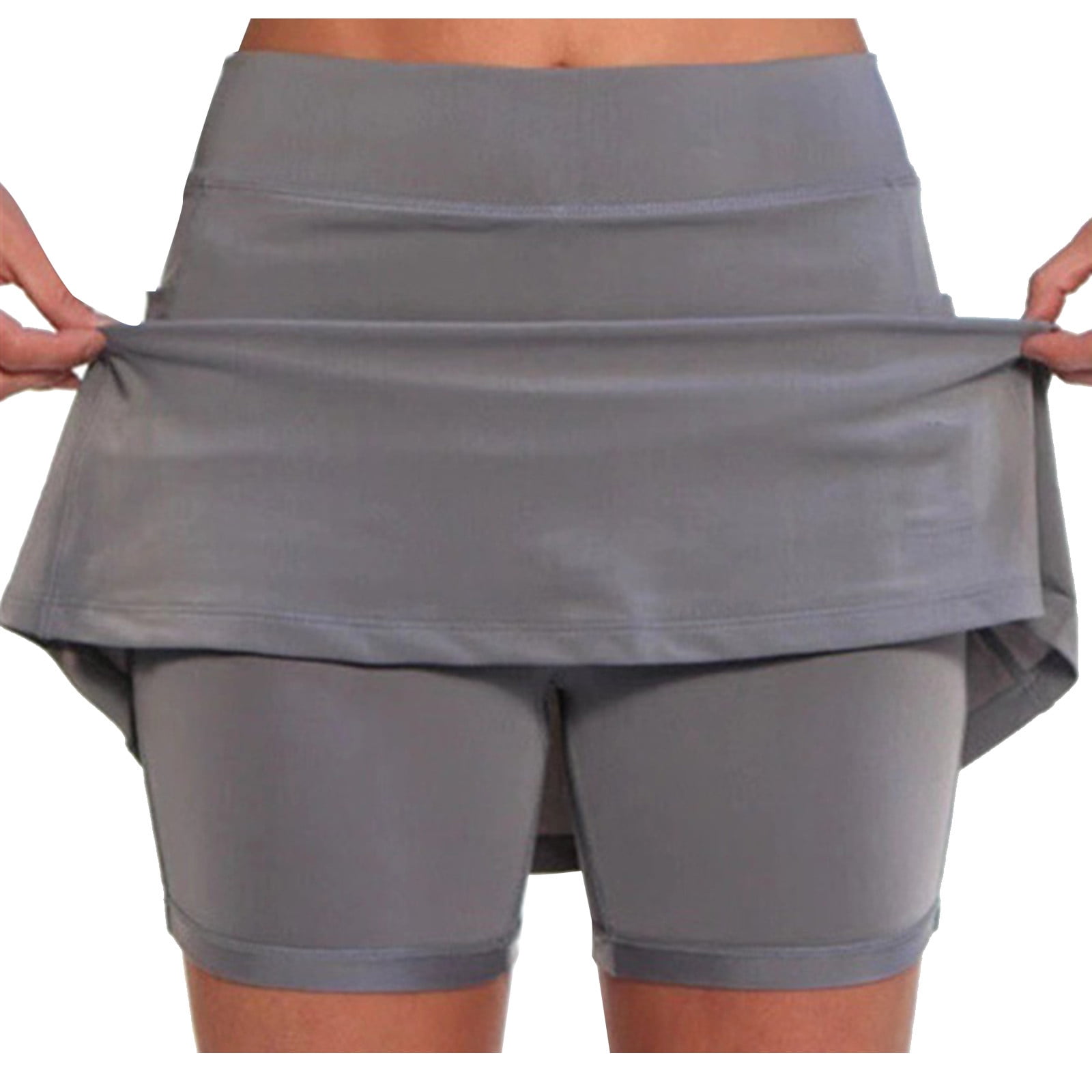 Utoimkio Clearance Knee Length Skorts Skirts For Women Tennis Skirts