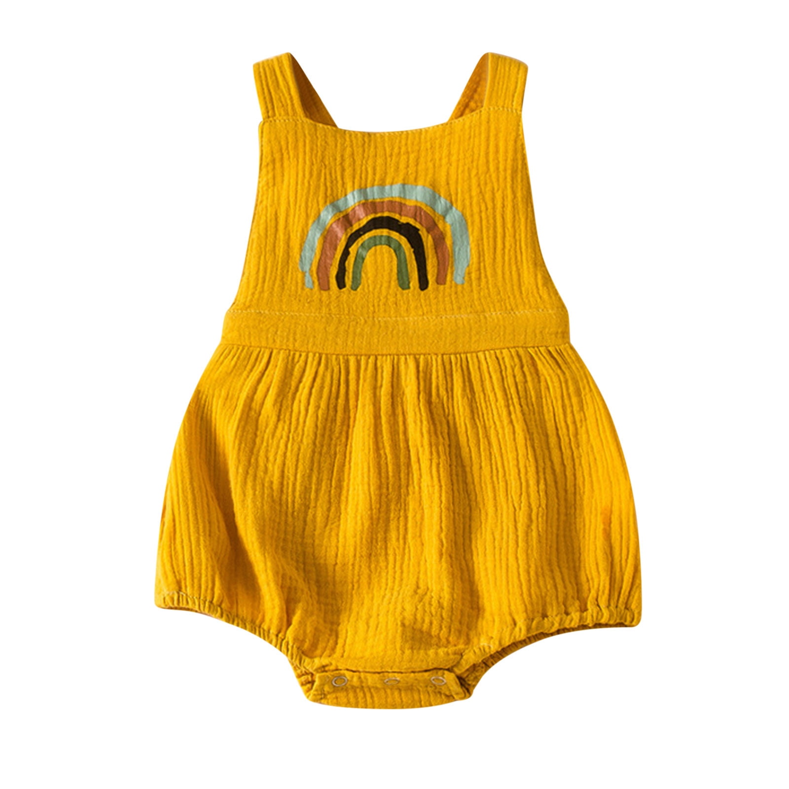 Utoimkio Clearance Newborn Baby Boy Girl Rainbow Striped Romper ...