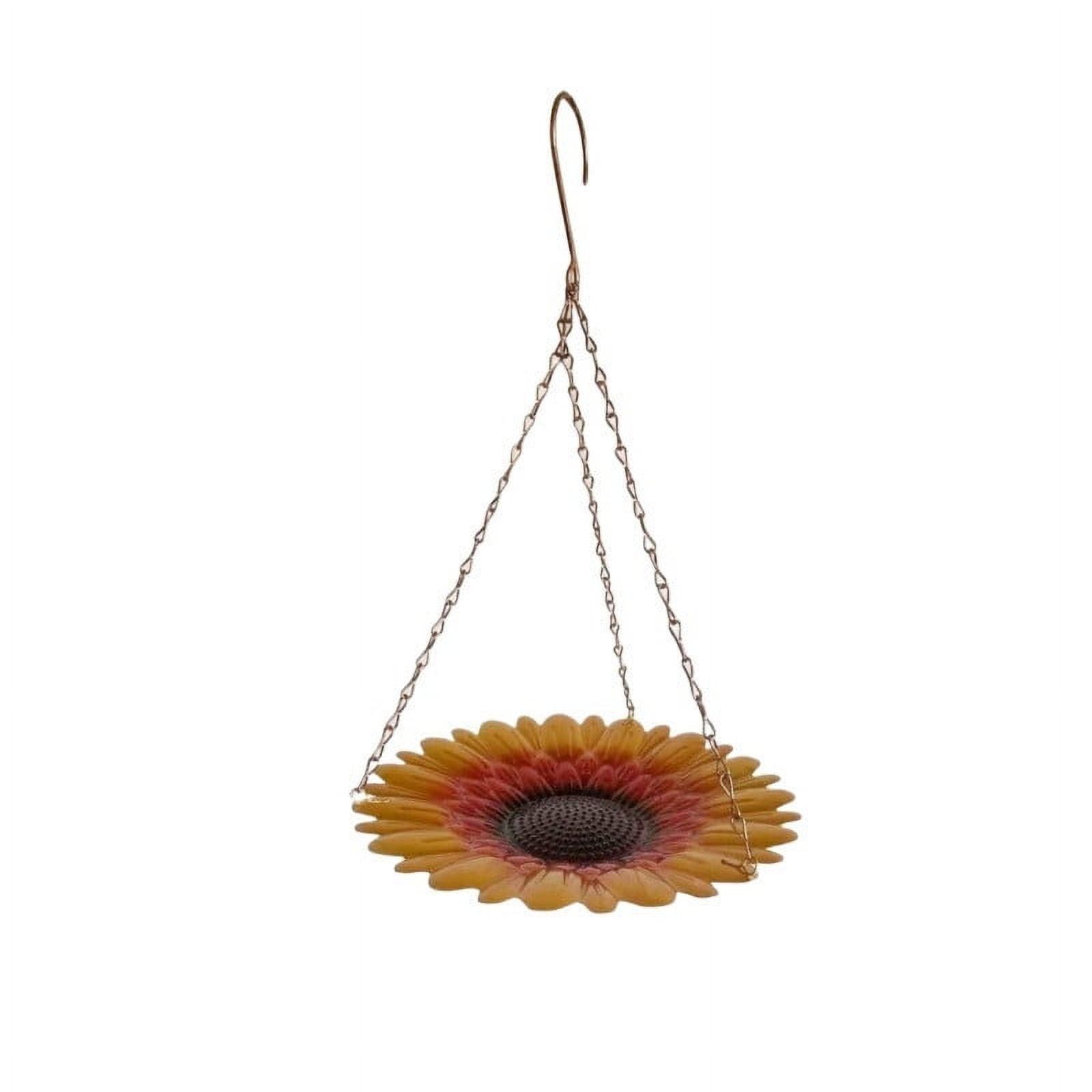 Utoimkio Sunflower Bird Feeder Metal Hanging Birdfeeders for Attracting ...