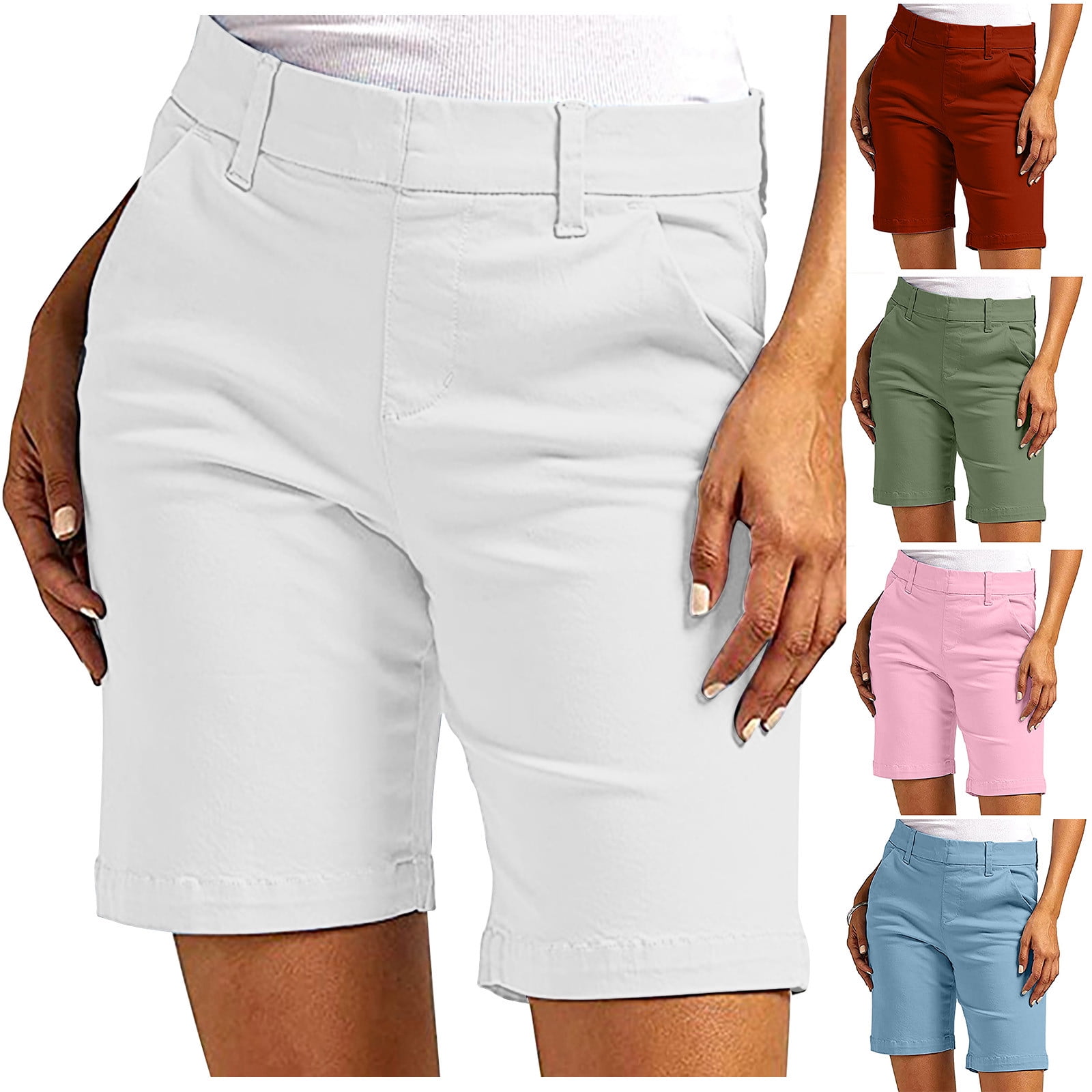 Utoimkio Clearance Women's Casual Lounge Shorts Summer Loose Dress ...