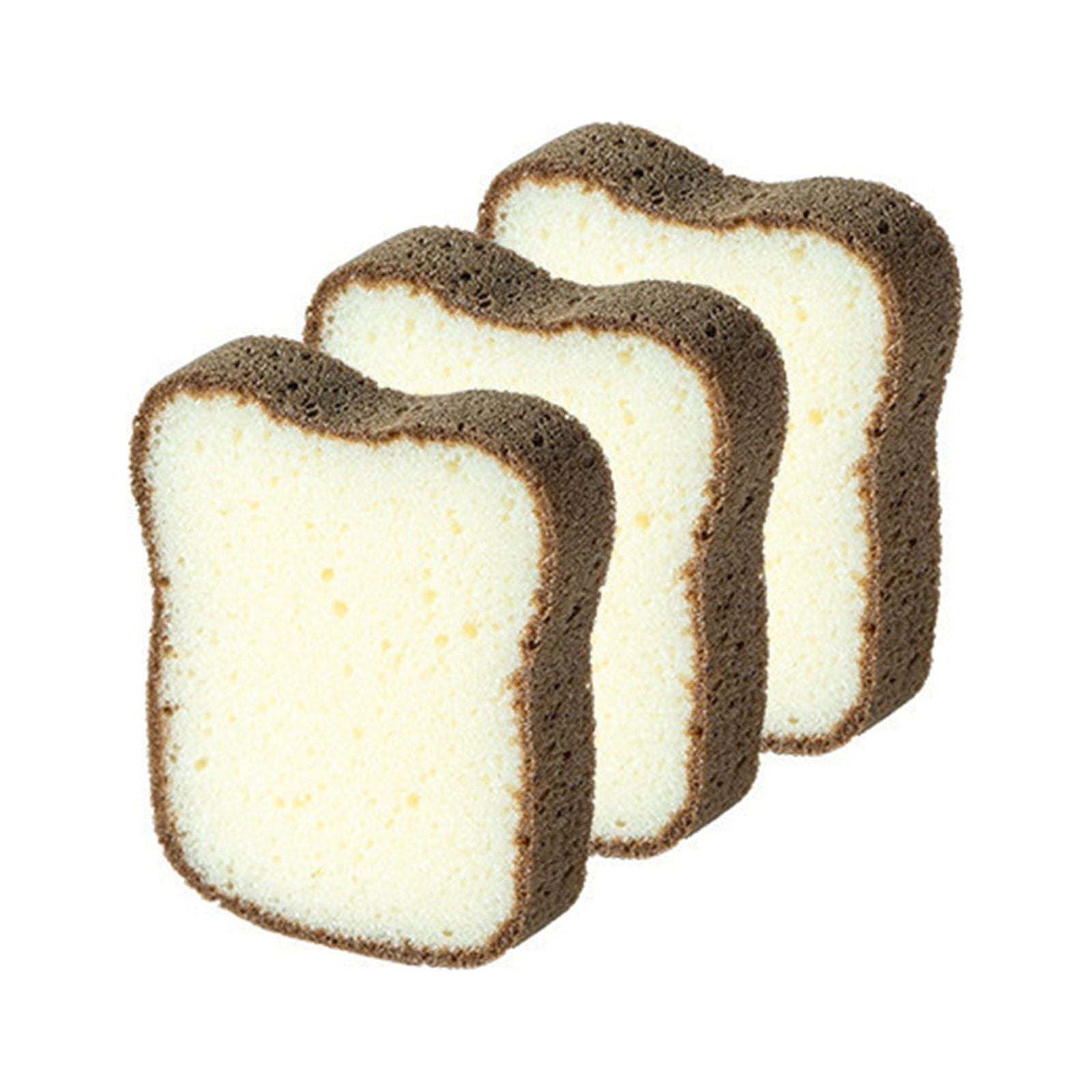 Utoimkio Dishwashing Sponge Bread Shaped Sponge, Kitchen Cleaning ...