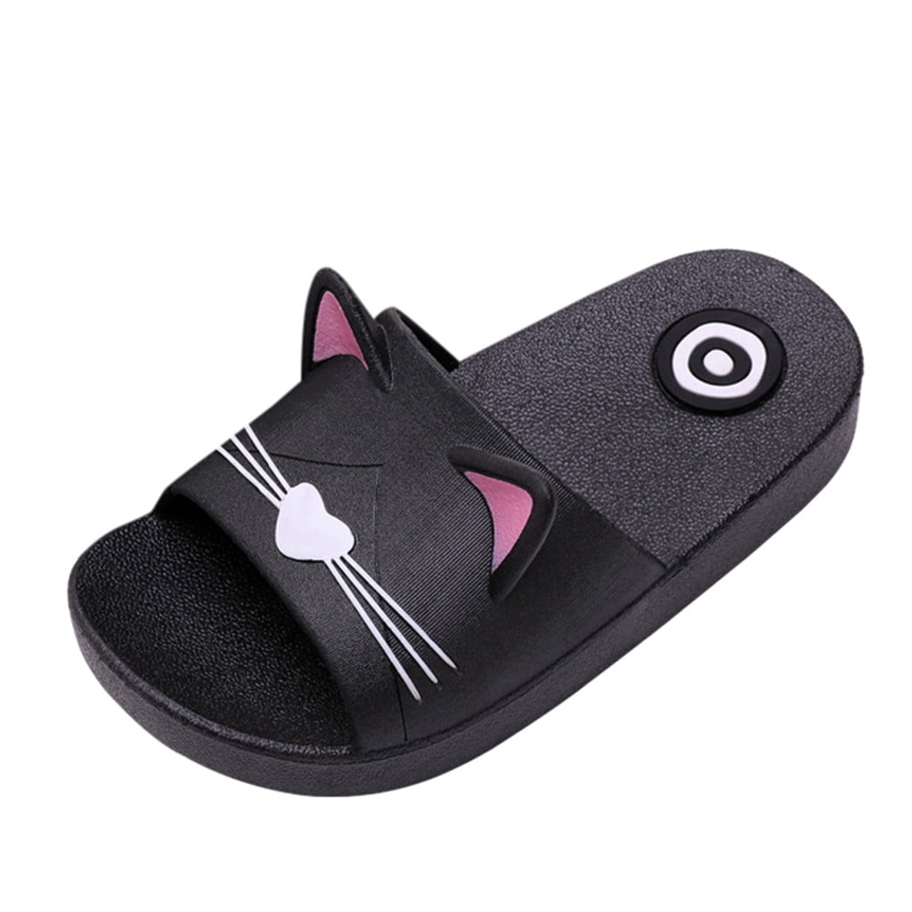 Utoimkio Kids Cute Cartoon Slides Boys Girls Shower Slippers Slip on ...