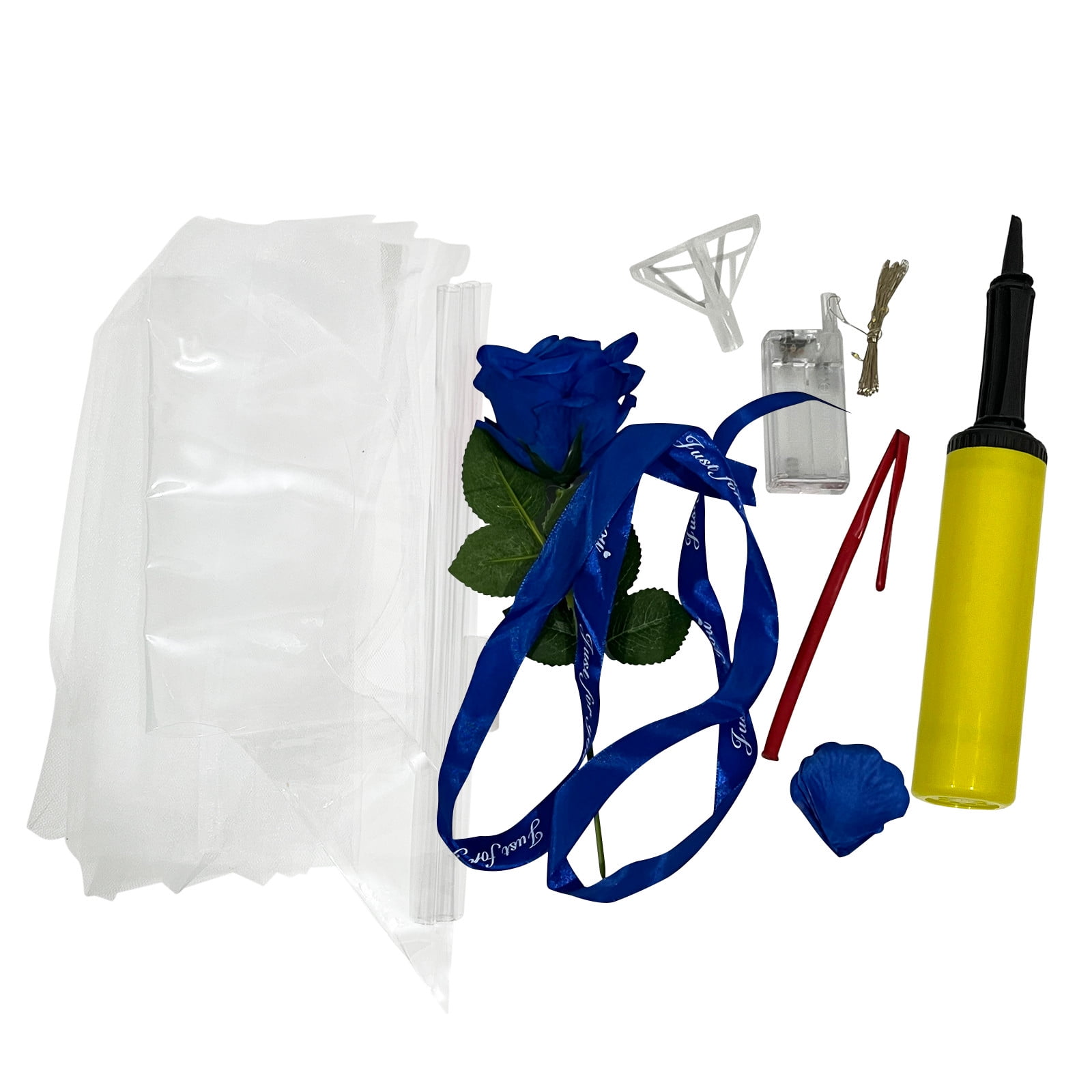 Utoimkio LED Luminous Balloon Rose Bouquet Light Valentines Day Gifts ...