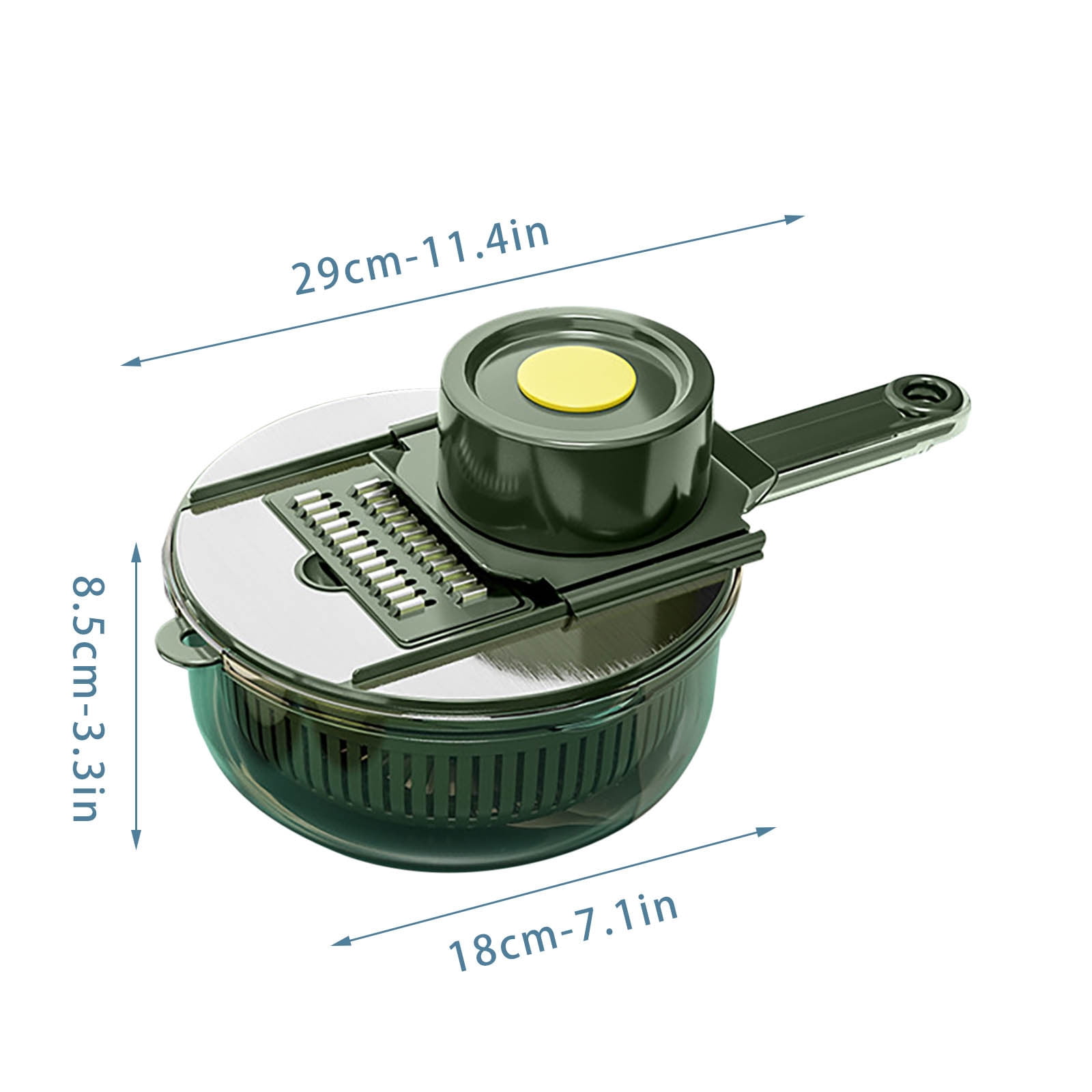 Utoimkio Multi-function Vegetable Cutter Grater Manual Shredder Radish ...