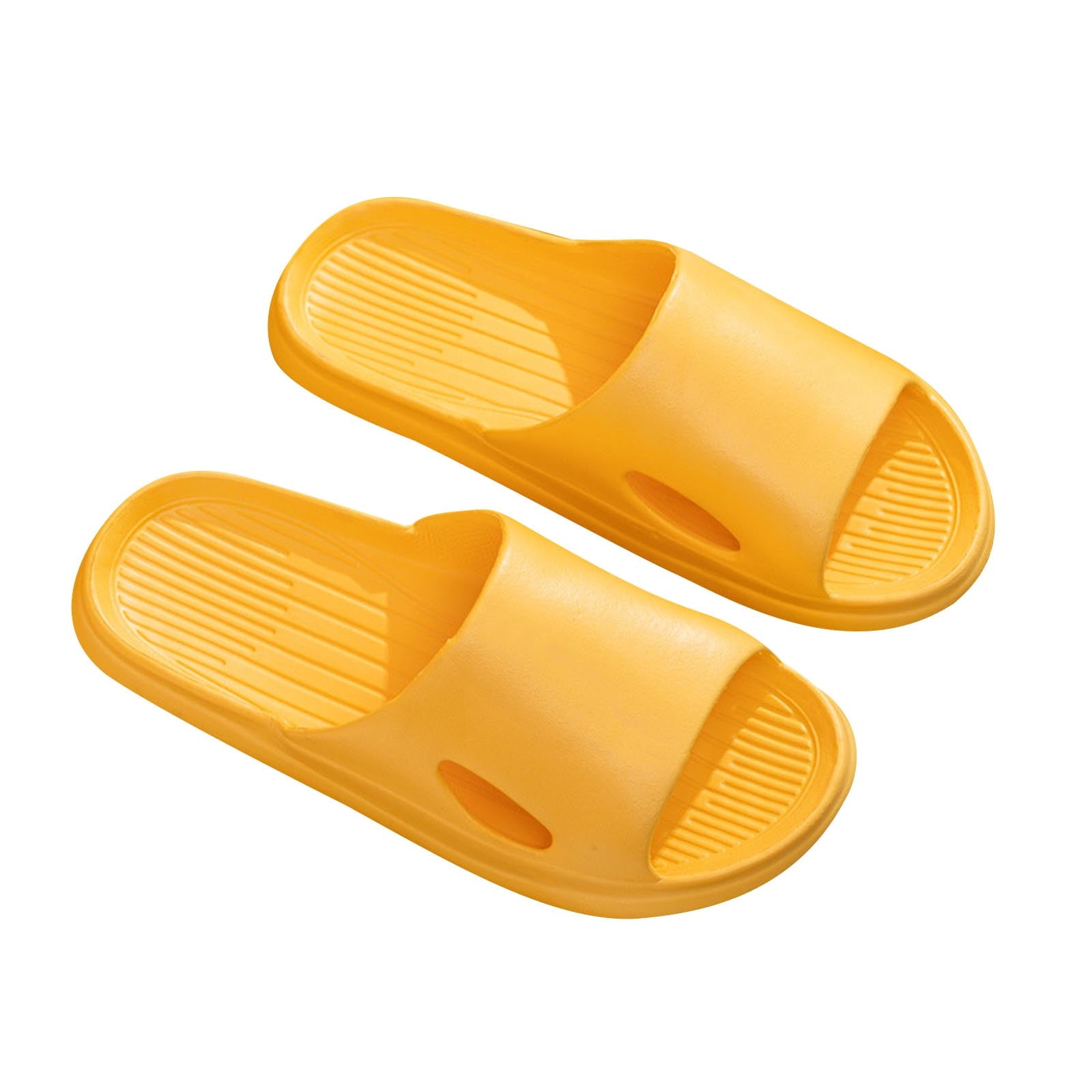 Utoimkio Non-Slip Slide Sandals for Women Slip On Summer Casual Beach ...